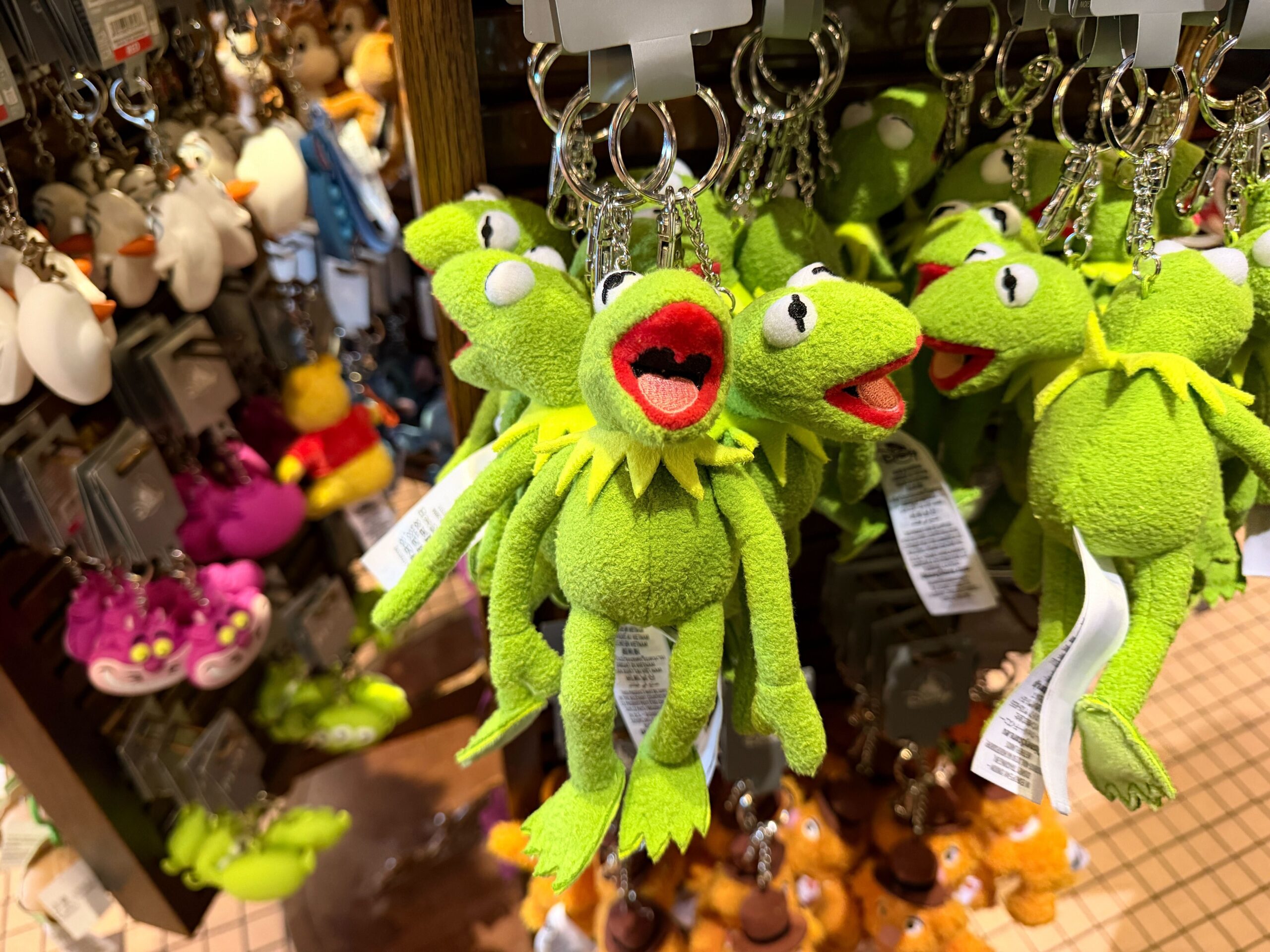 Keep a Mini Muppet Close with Kermit and Fozzie Bag Charms Now at ...