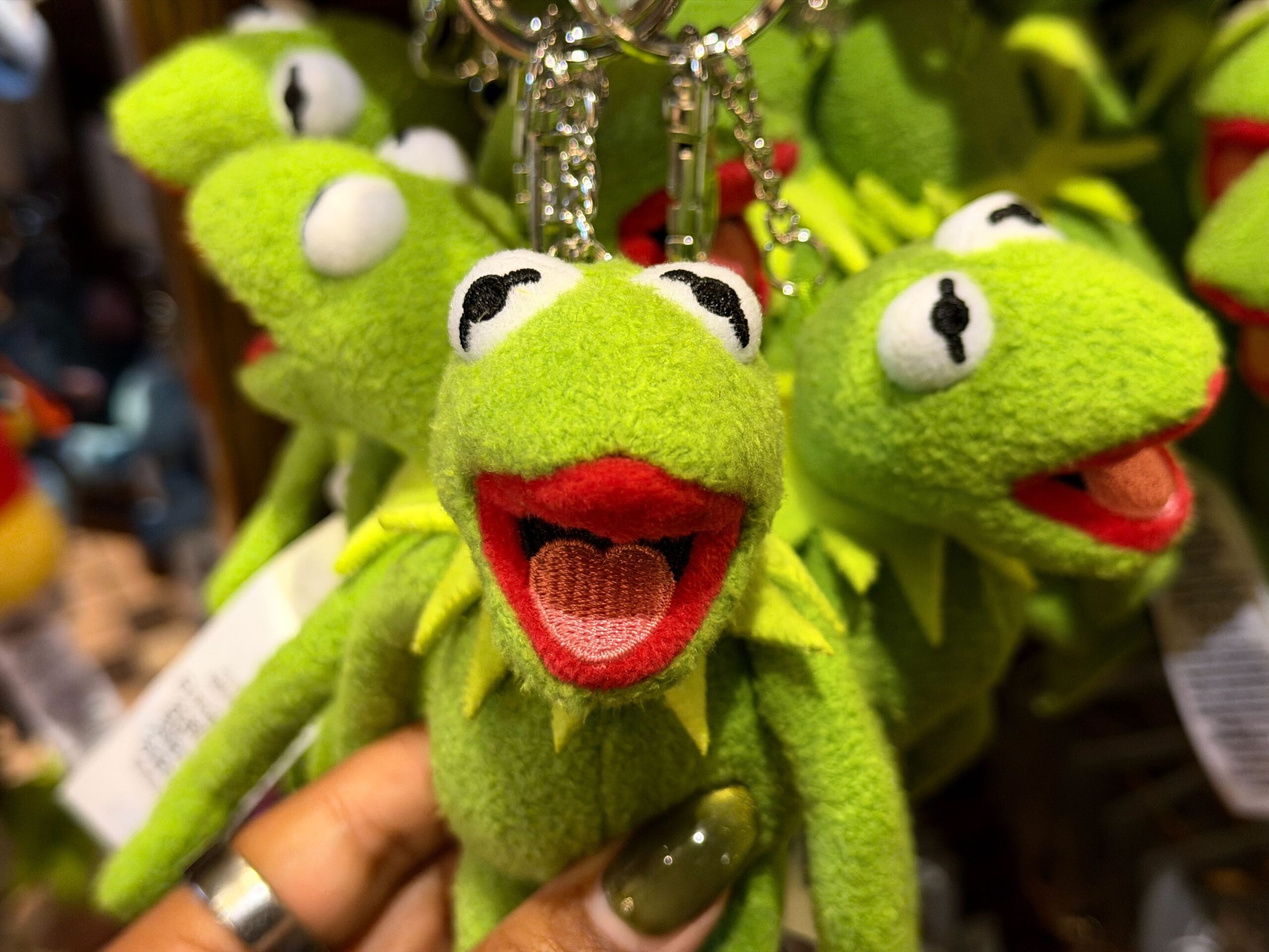Keep a Mini Muppet Close with Kermit and Fozzie Bag Charms Now at ...
