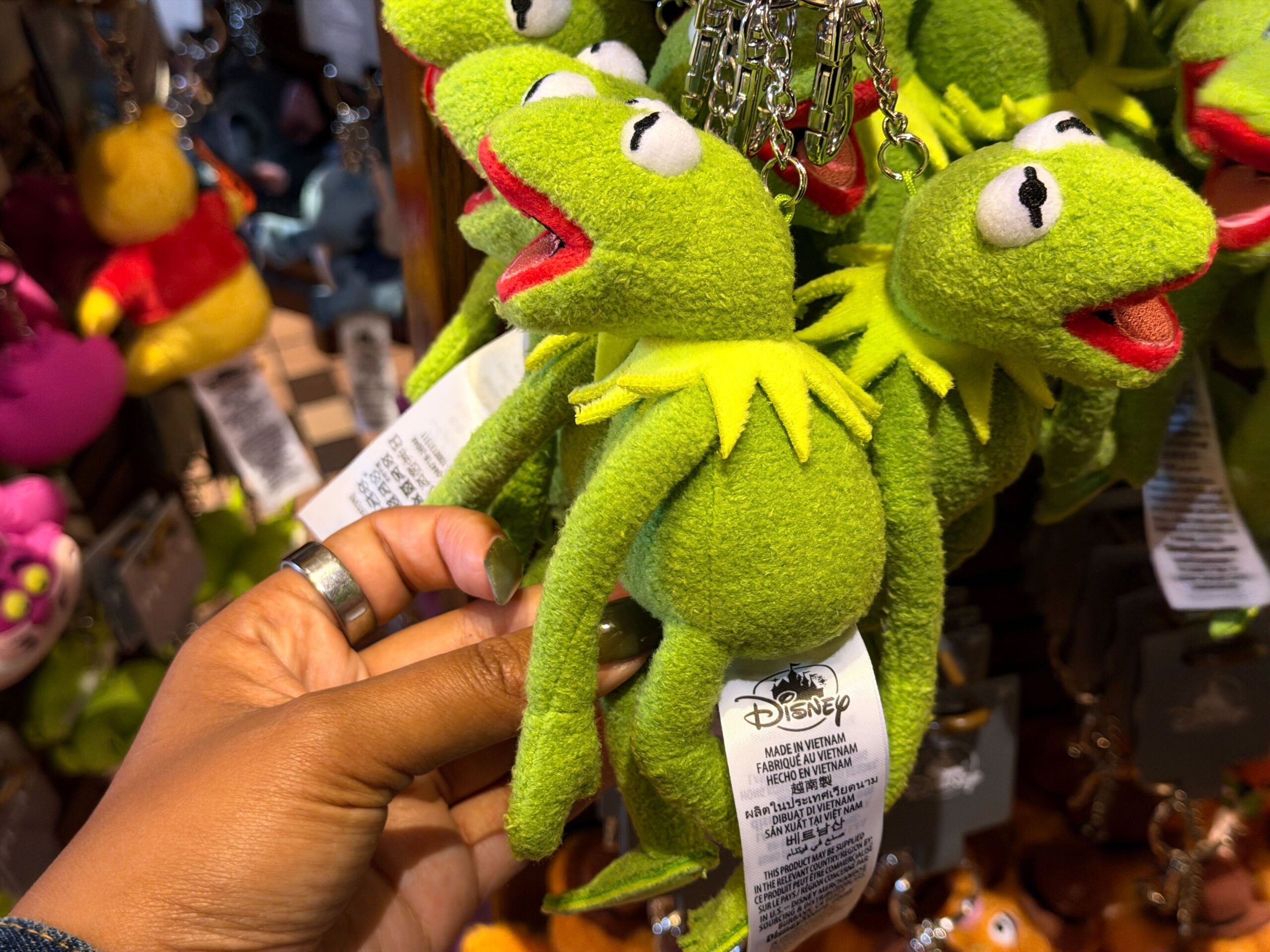 Keep a Mini Muppet Close with Kermit and Fozzie Bag Charms Now at ...