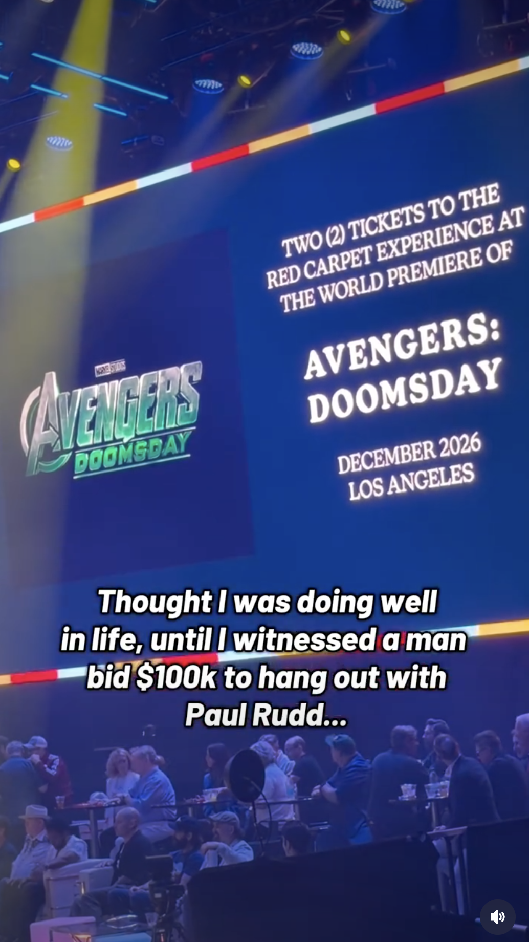 Man Bids $100,000 to Attend 'Avengers: Doomsday' Premiere With Paul ...