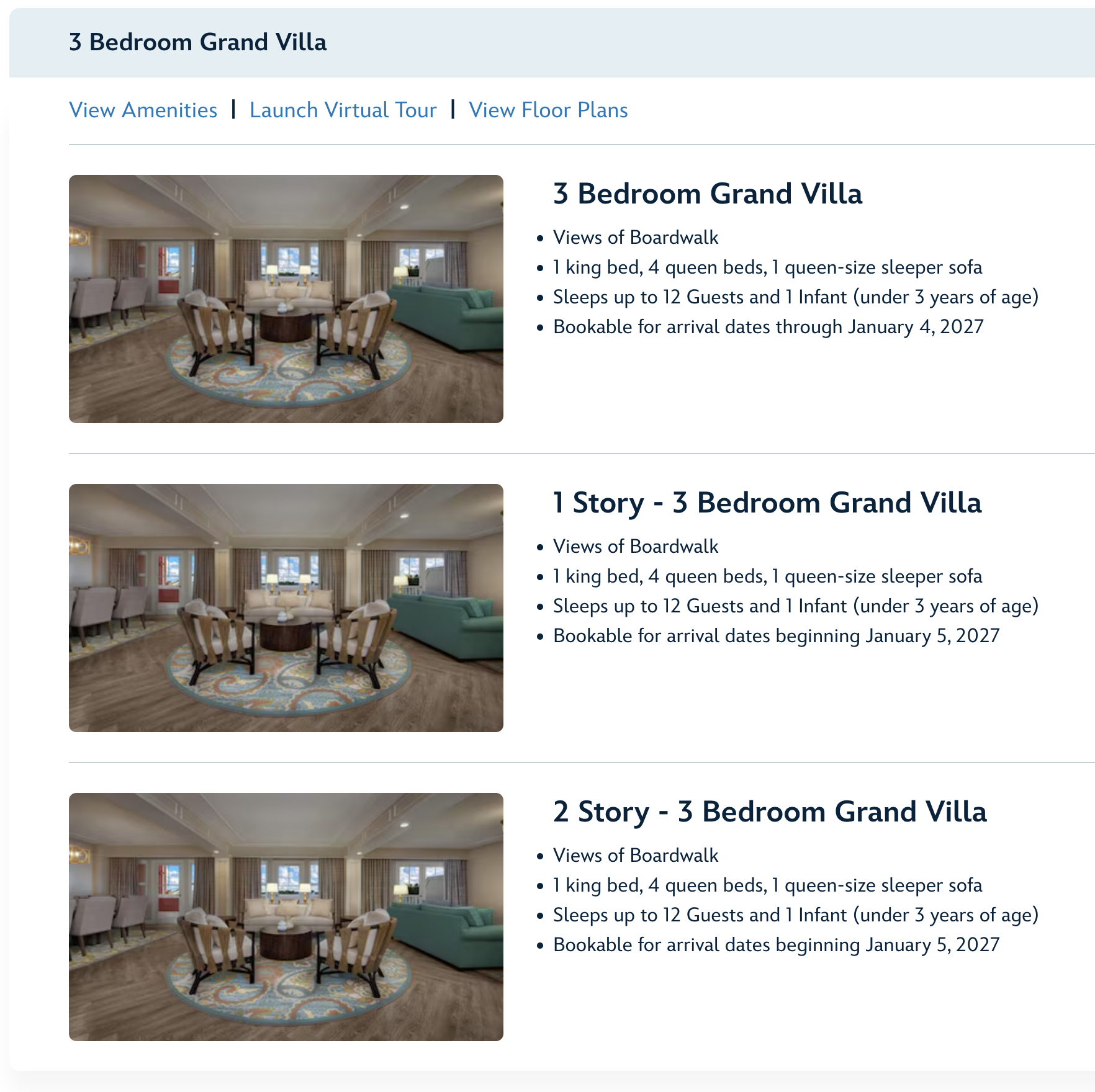 Disney Vacation Club Adds New Grand Villa Booking Options for BoardWalk ...