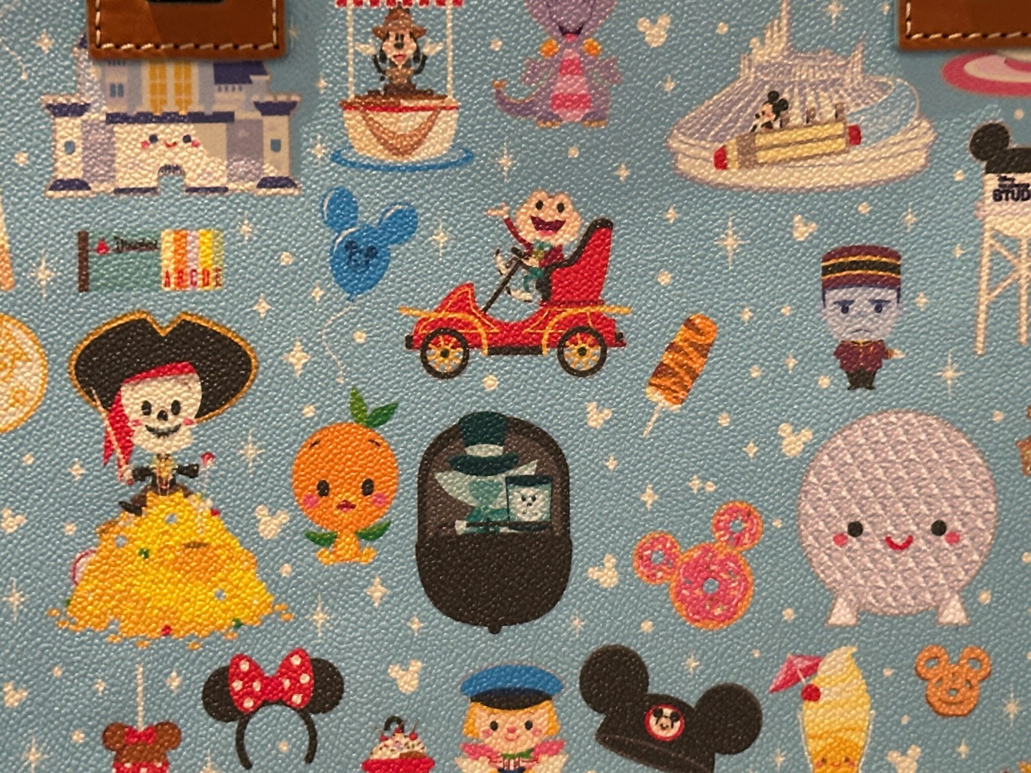 Dooney & Bourke Bag Features Mickey Balloons, Figment, Orange Bird and ...