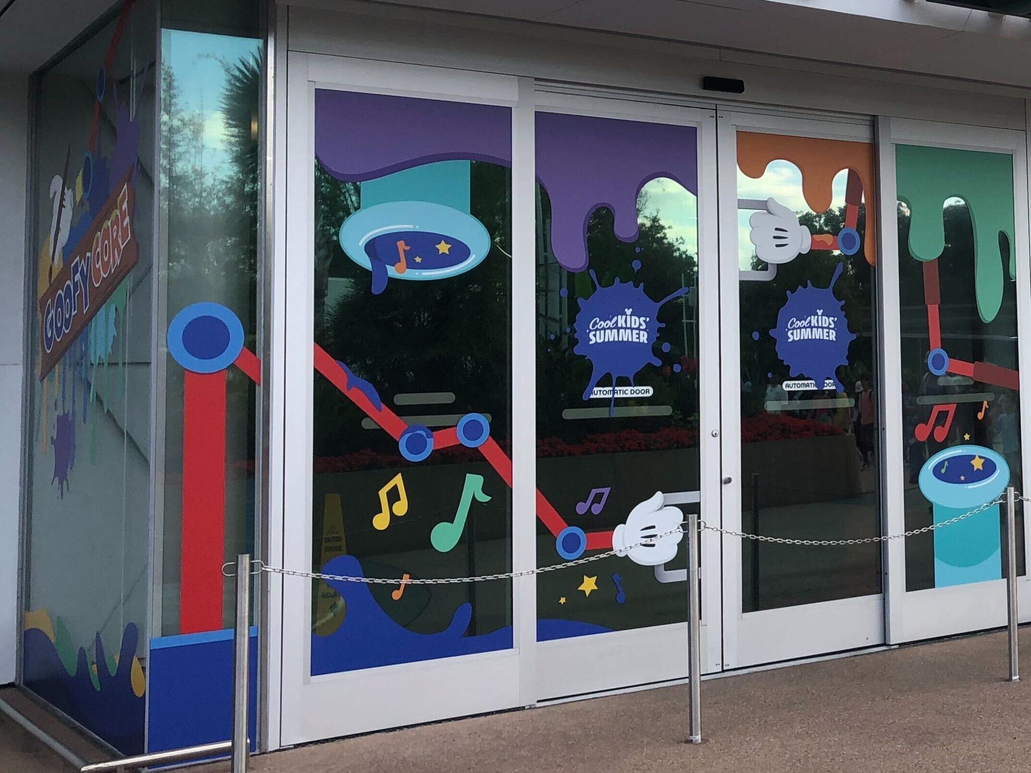 GoofyCore Decals Added to CommuniCore Hall Exterior in Preparation for ...