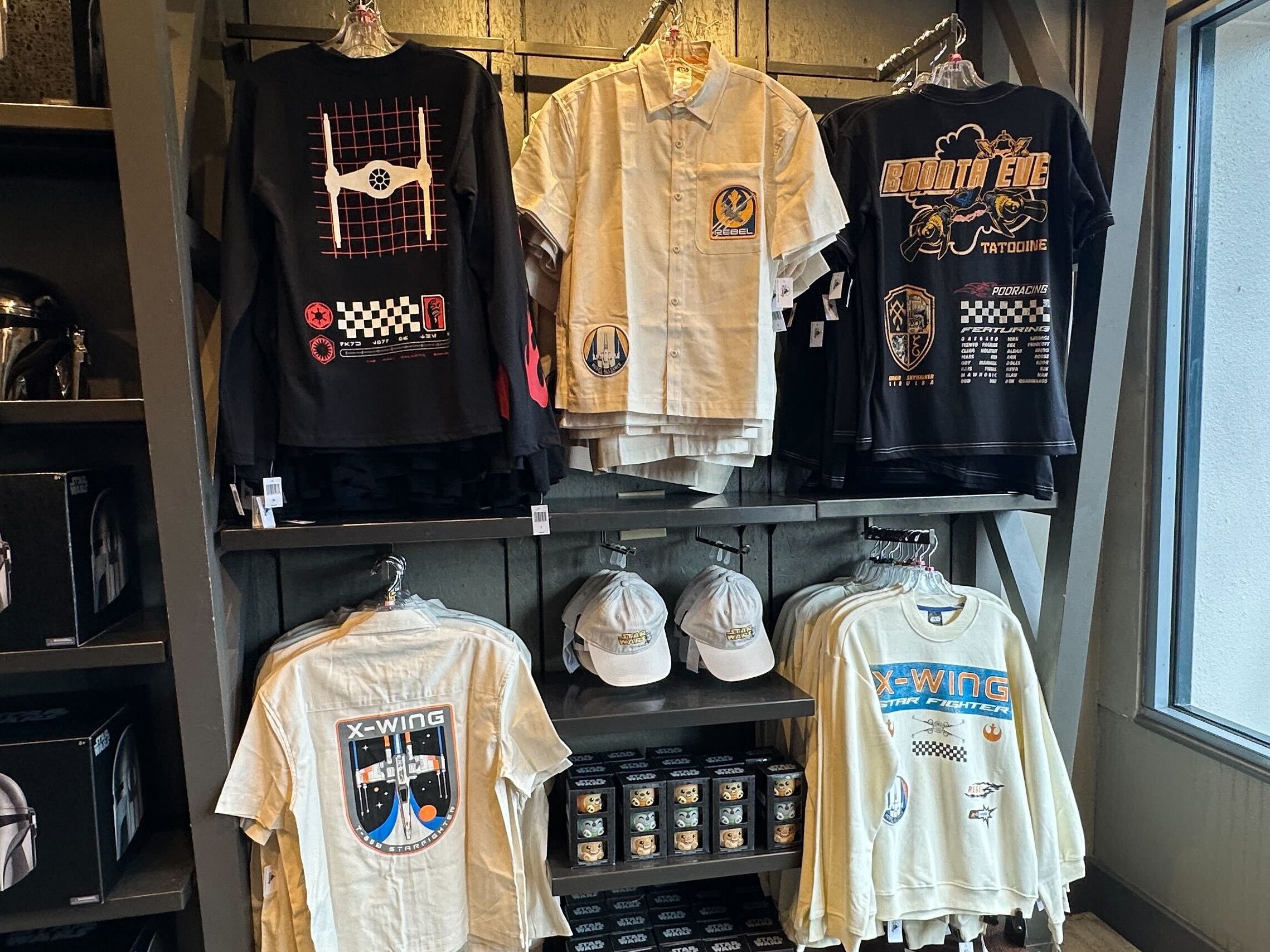 X-wing, TIE Fighter, and Podracing 'Star Wars' Apparel Arrives at Walt ...