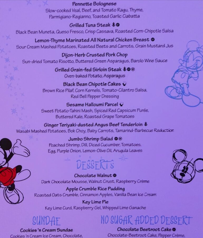 Animator’s Palate, Enchanted Garden, and More Disney Cruise Line ...