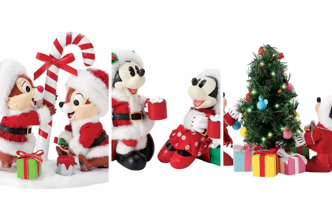 Halfway to Christmas: Mickey, Minnie, and Chip 'n Dale Department 56 ...