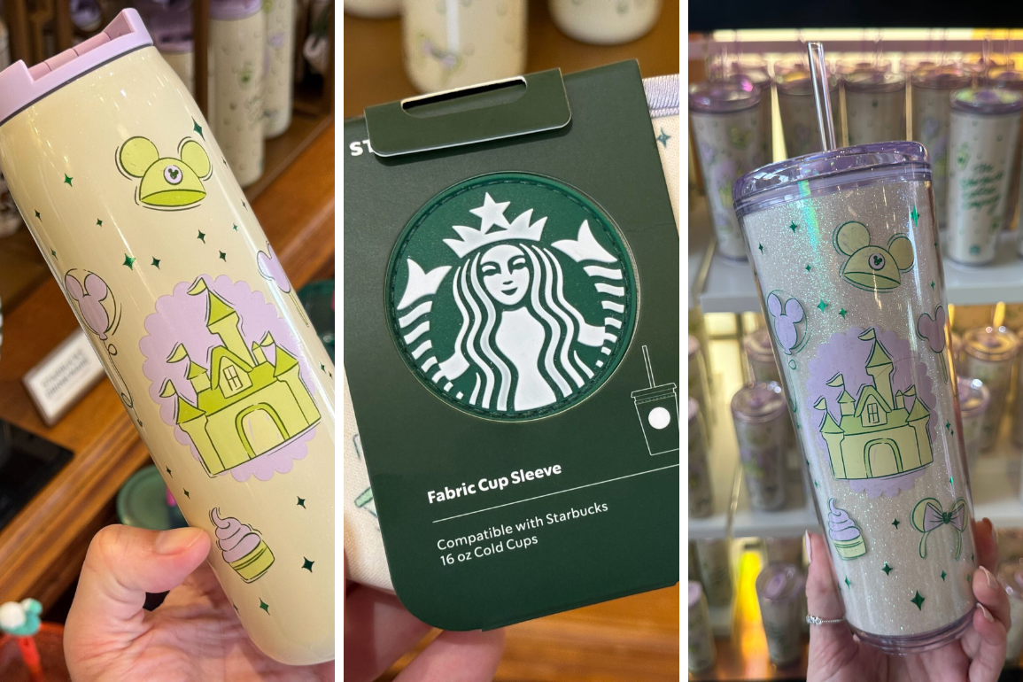 Disney Parks Summertime Starbucks Tumblers & Cup Sleeves Now Available ...