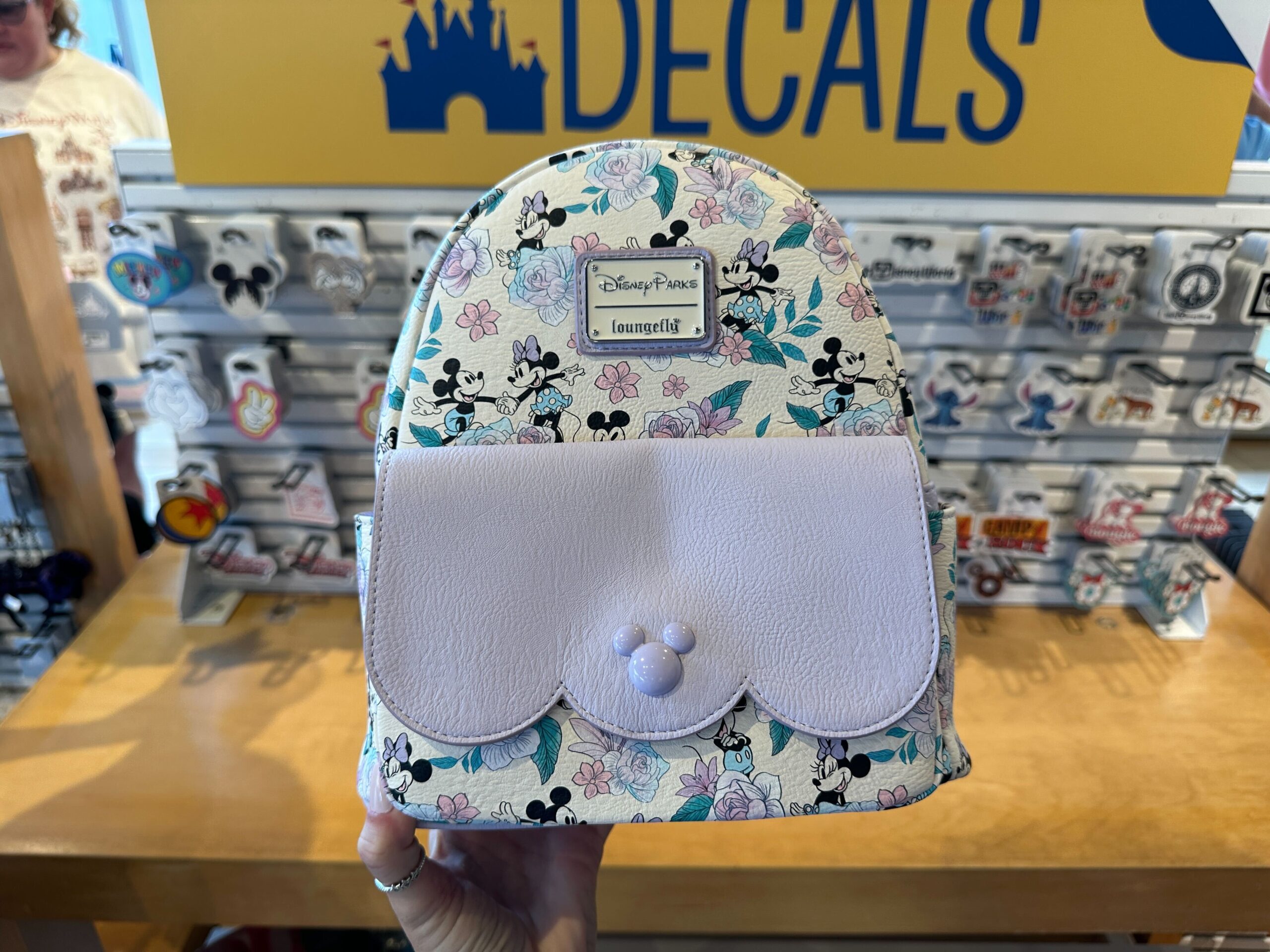 Minnie and Mickey Floral Loungefly Arrives at Walt Disney World - WDW ...