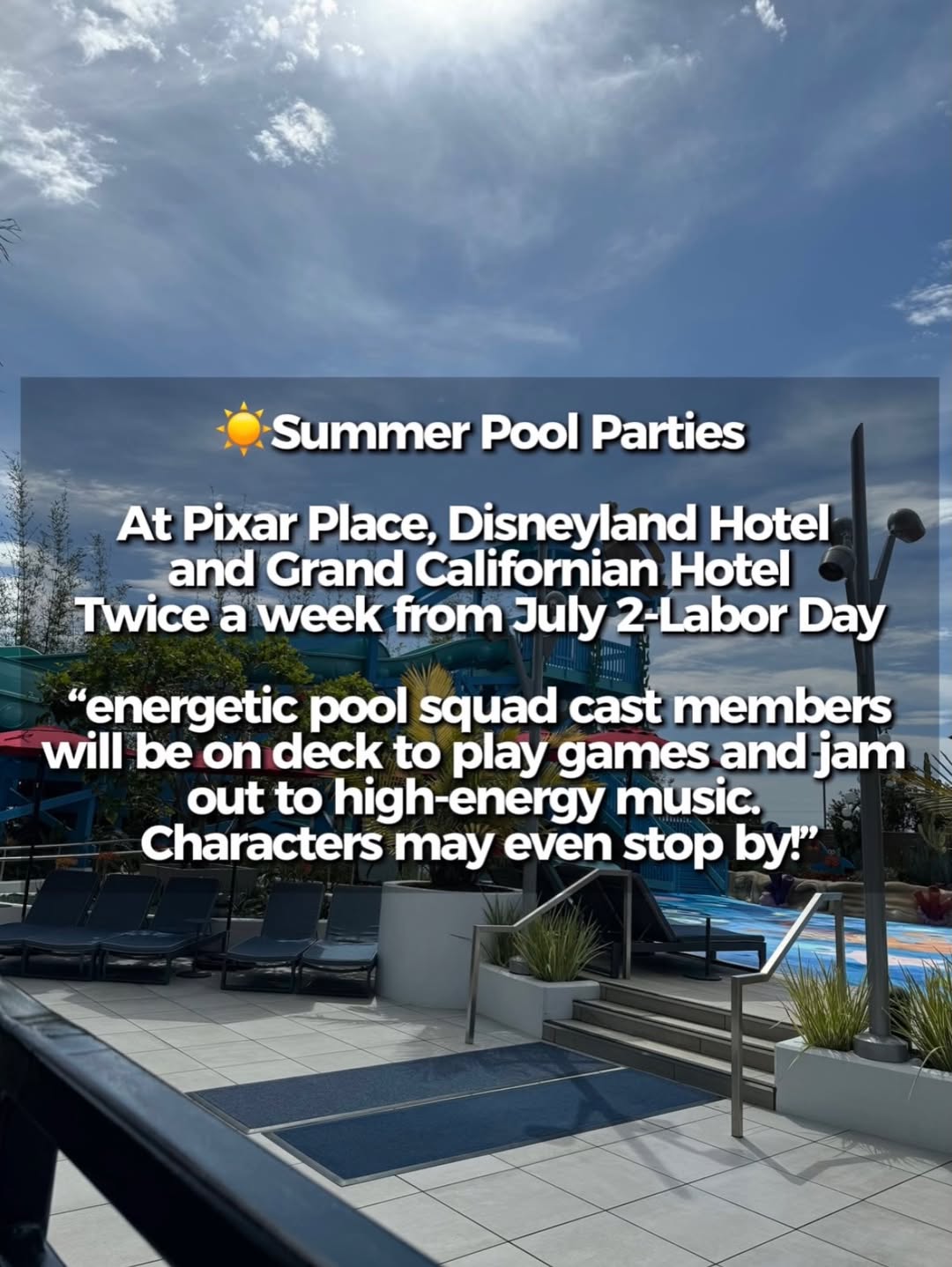 'Dug's Dance Party,' Pool Parties, and More Coming to Disneyland Hotels ...