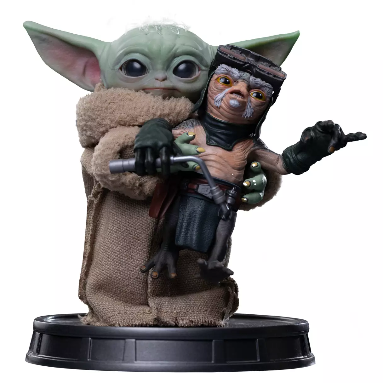 Grogu and Anzellan 'No Squeezy' Highly-Detailed Sculpted Figure Now at ...