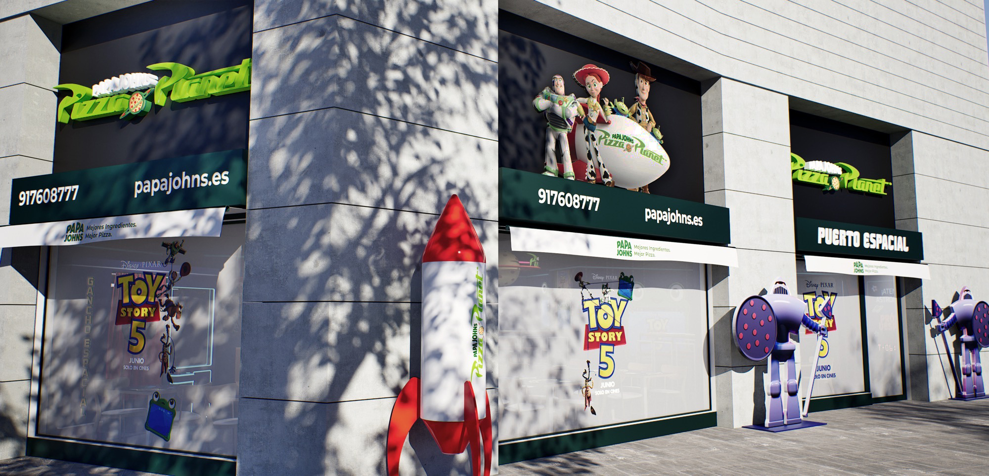 Papa Johns Bringing Pizza Planet to Life With Immersive ‘Toy Story 5 ...