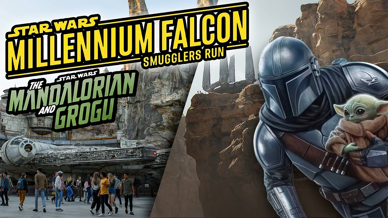 PHOTOS, VIDEOS: The Mandalorian and Grogu Mission Overlay at Millennium ...
