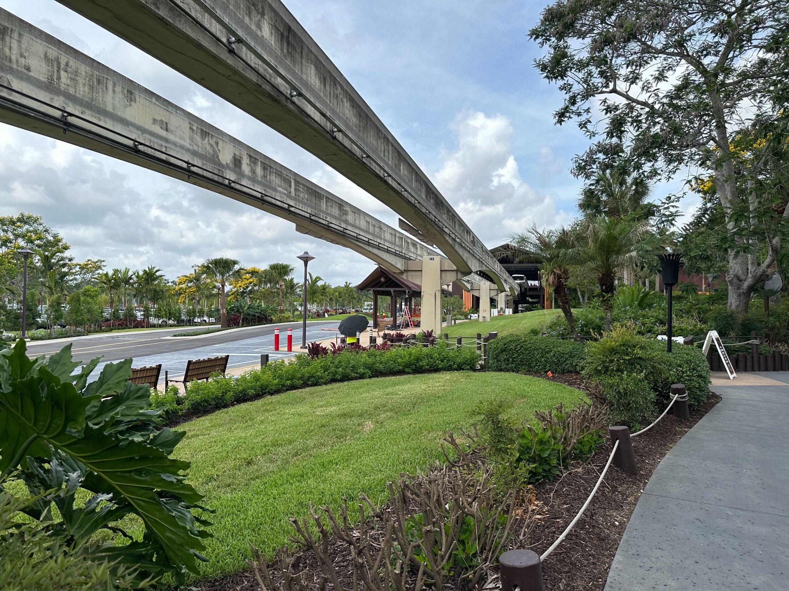 Bus Depot Getting Finishing Touches at Disney's Polynesian Village ...
