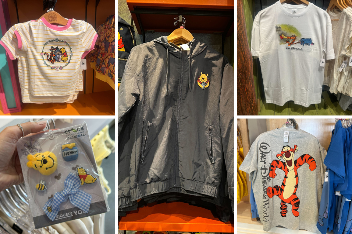 Better With Friends: Pooh and Pals Shirts, Jacket, Crocs Jibbitz, and ...
