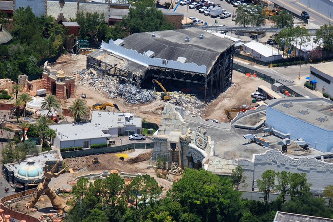 Sinbad Theater Almost Completely Demolished in The Lost Continent at ...