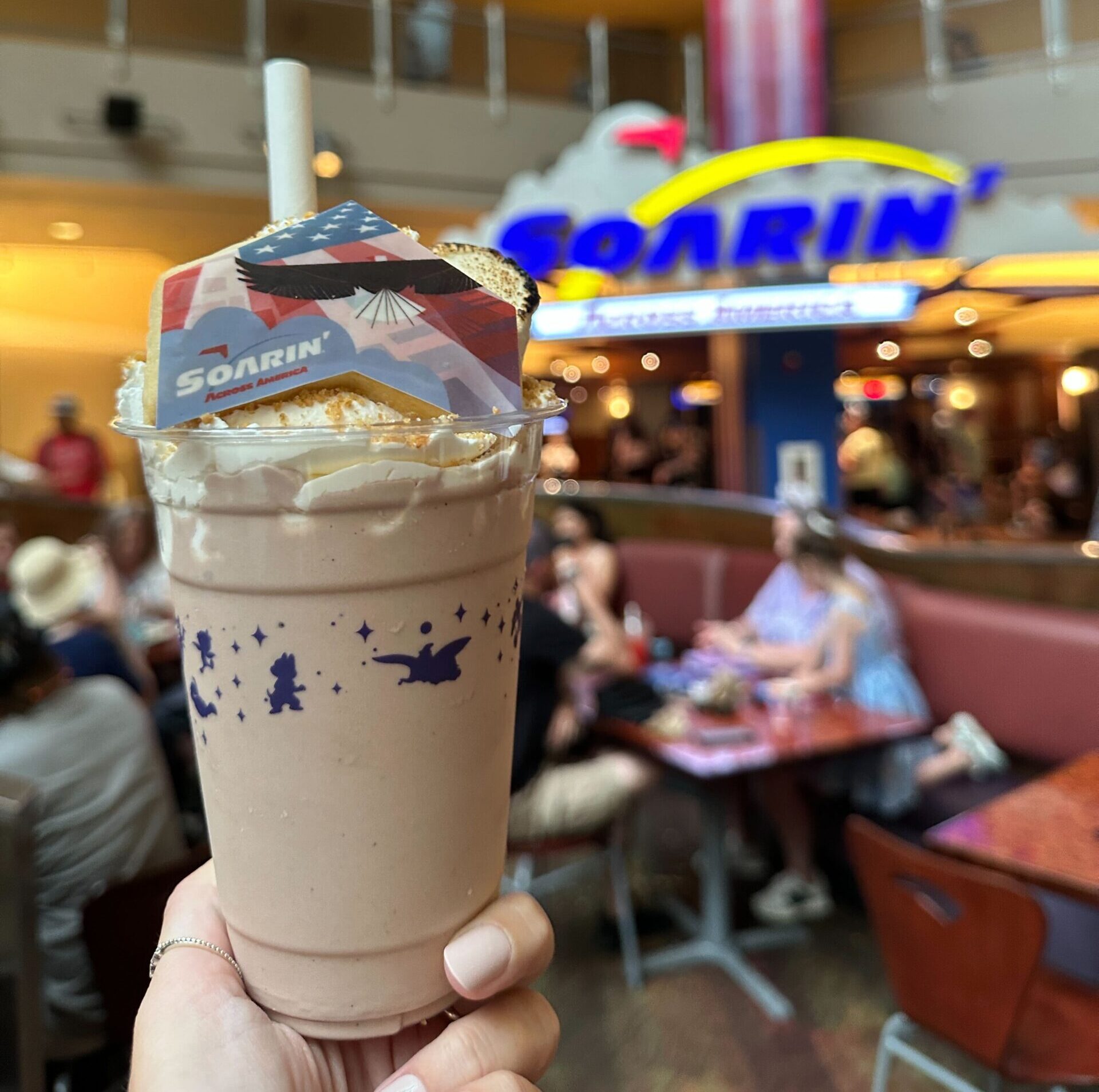 Best at Walt Disney World?! S'morin' Across America Milk Shake at EPCOT ...