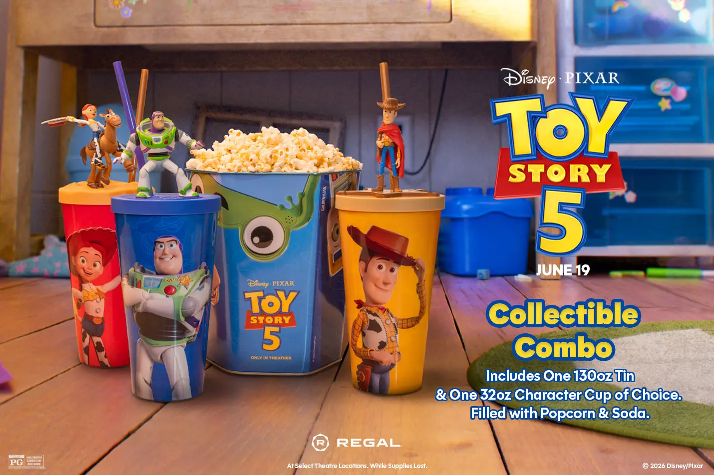 'Toy Story 5' Food and Novelties Coming to Theaters for Film Release ...