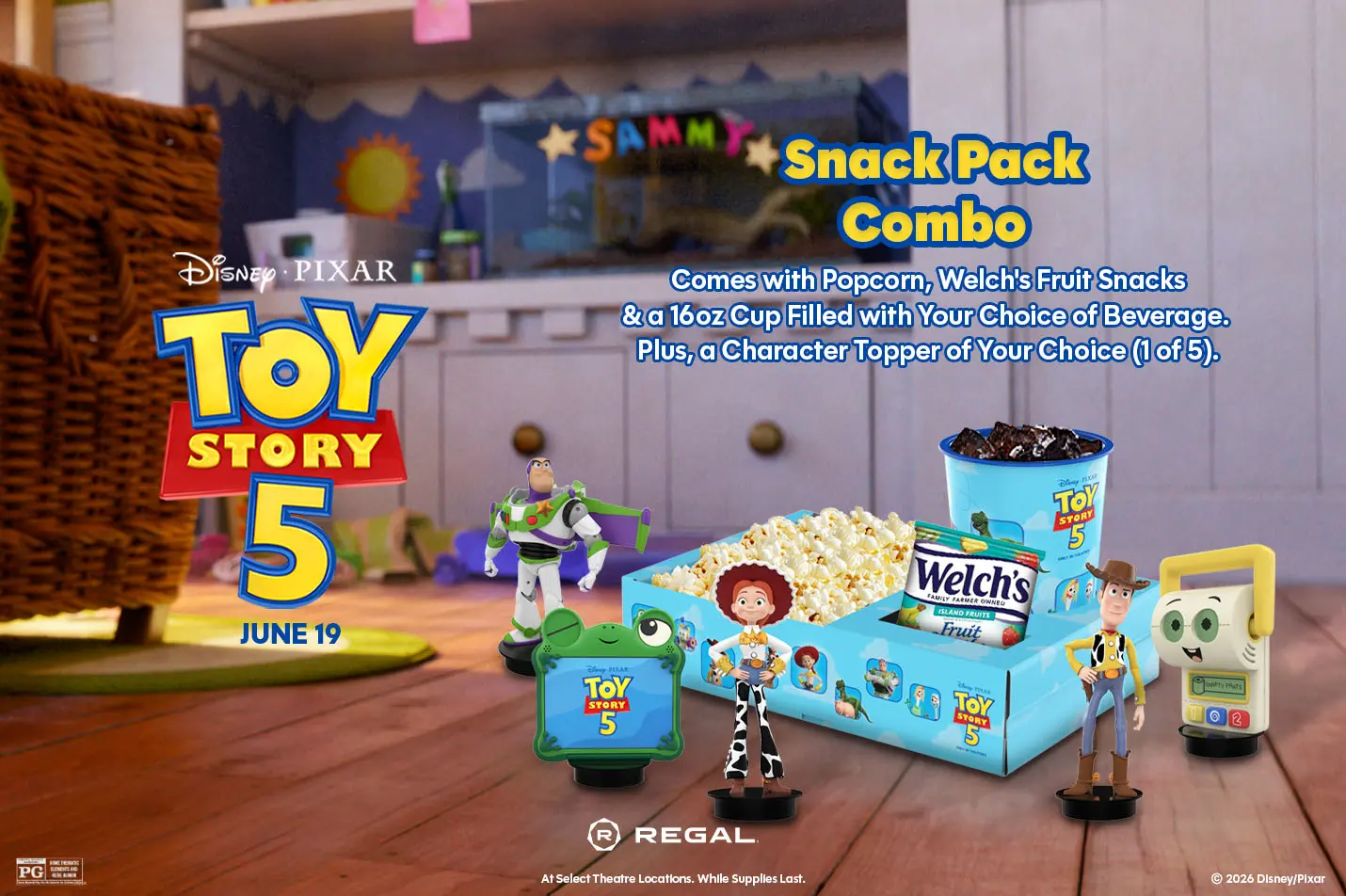 'Toy Story 5' Food and Novelties Coming to Theaters for Film Release ...