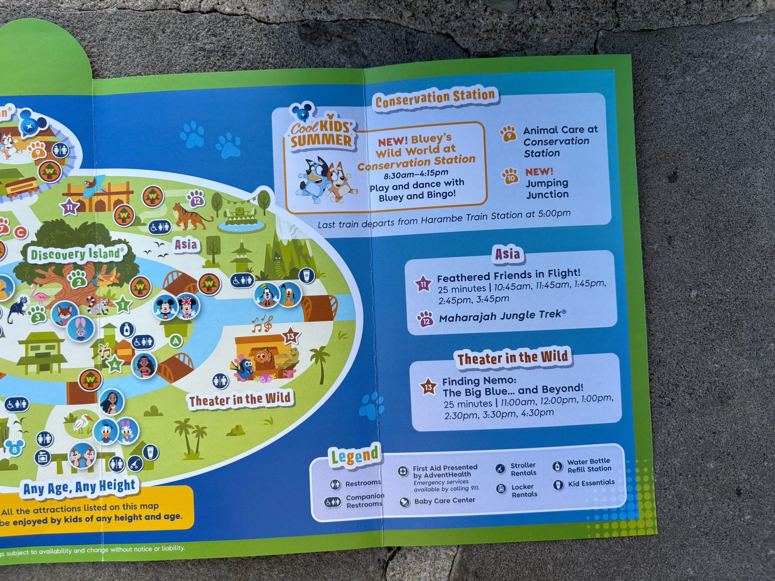 2026 Cool Kids' Summer Map Debuts at Disney's Animal Kingdom - WDW News ...