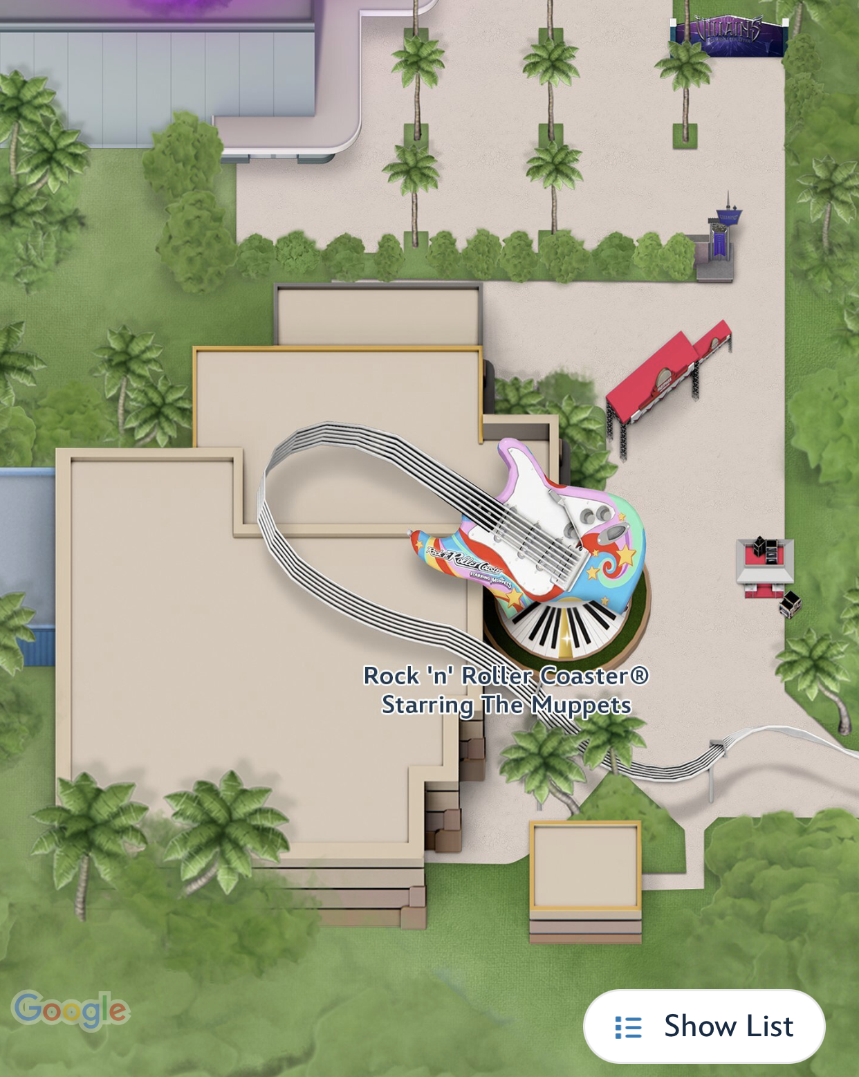 Disney's Hollywood Studios Digital Map Updated with Muppets Rock 'N ...