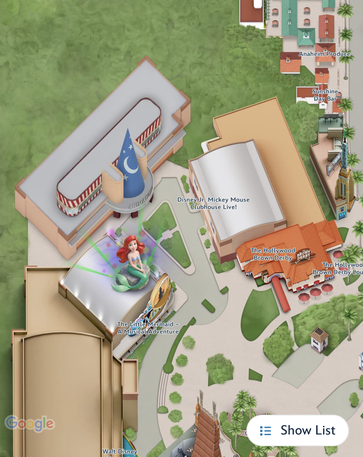 Disney's Hollywood Studios Digital Map Updated with Muppets Rock 'N ...