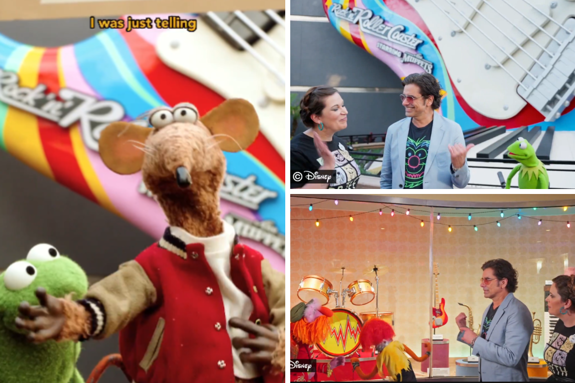 Cue Up the Band: Kermit, Rizzo, and Animal Visit Rock 'n' Roller ...