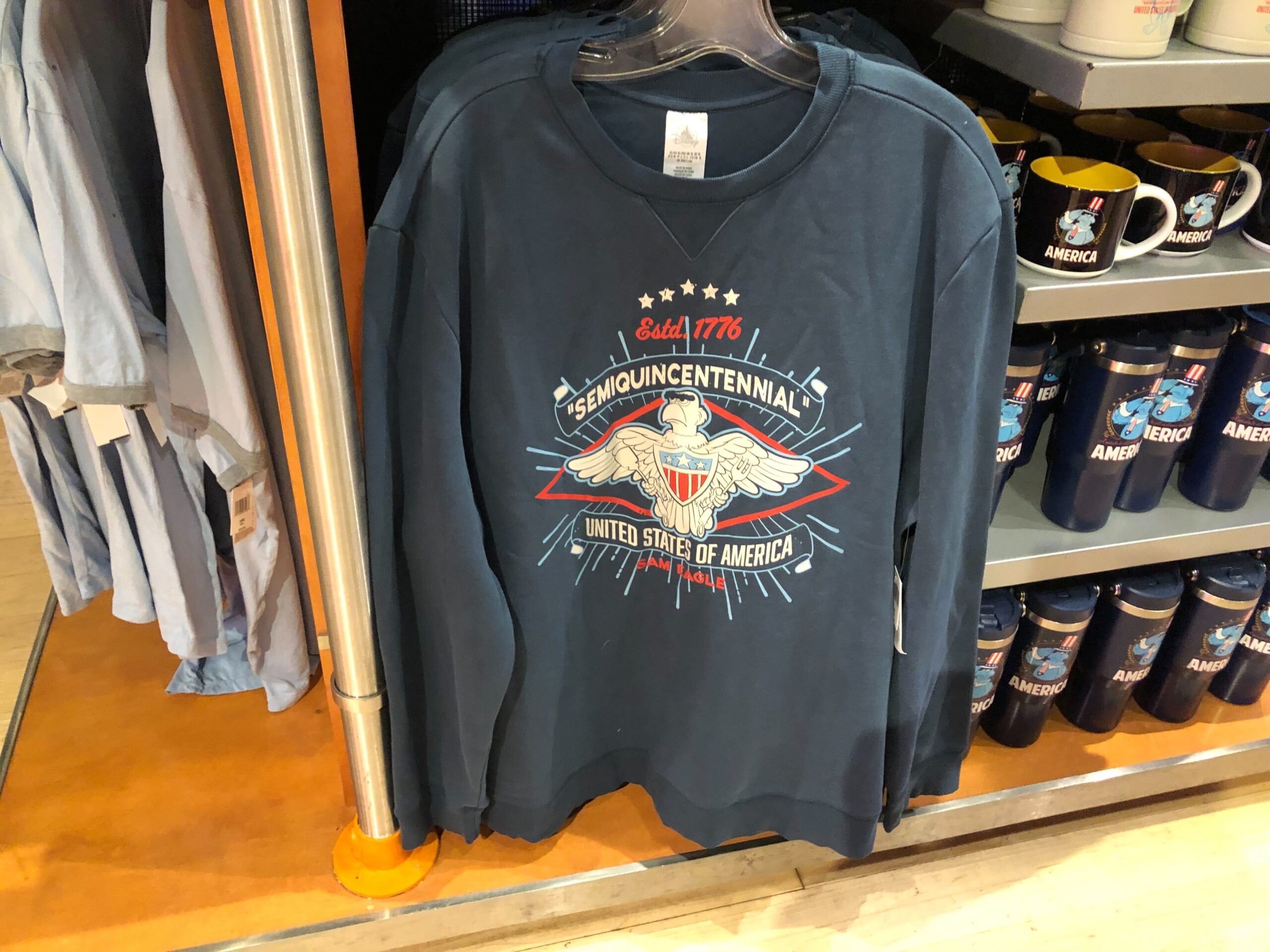 Disney World Celebrates 250 Years of America With Sam Eagle Merch - WDW ...