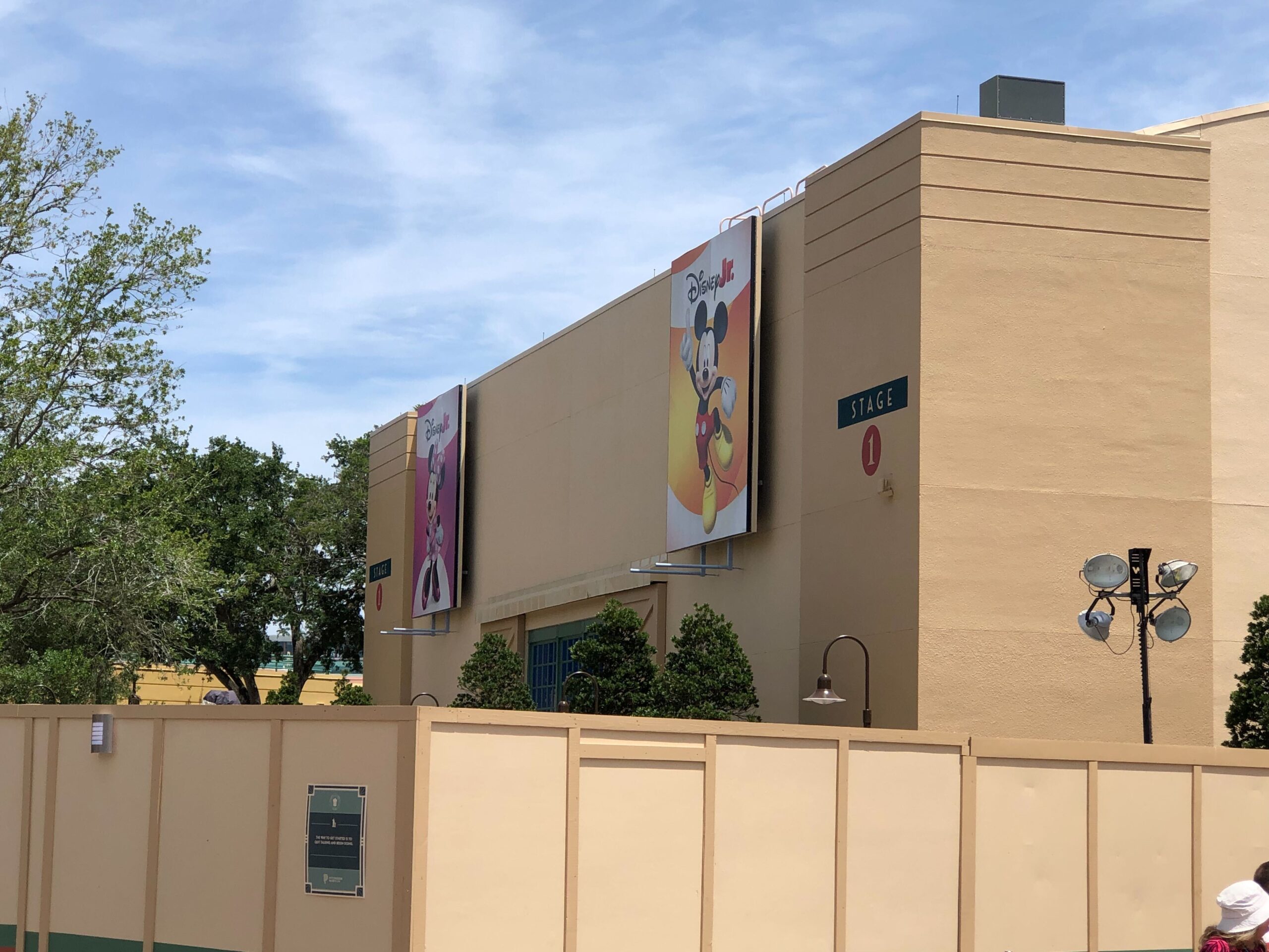 Chrome Plating Added to Animation Marquee, Disney Jr. Posters Removed ...