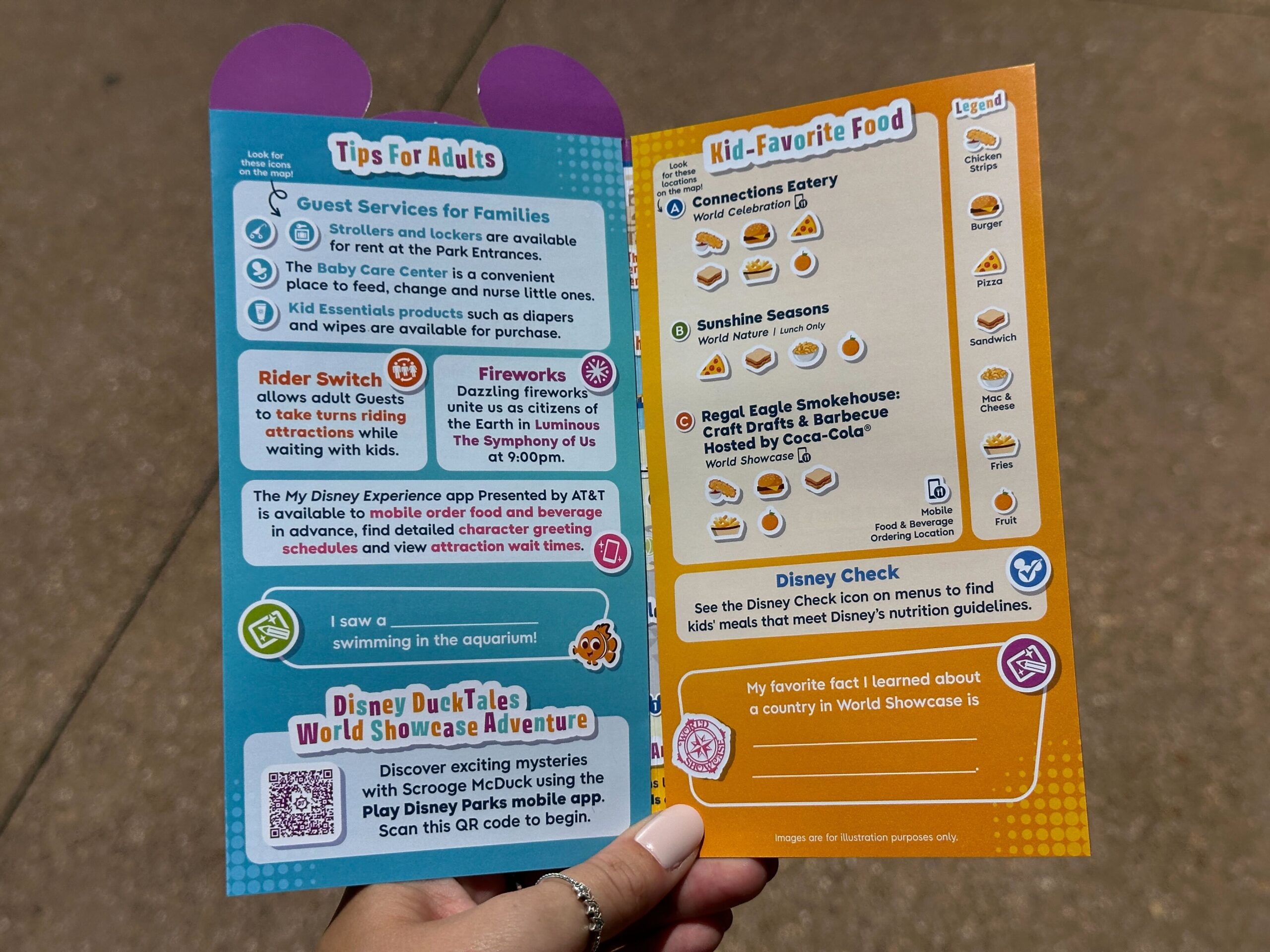 2026 Cool Kids' Summer Guidemap Debuts at EPCOT - WDW News Today