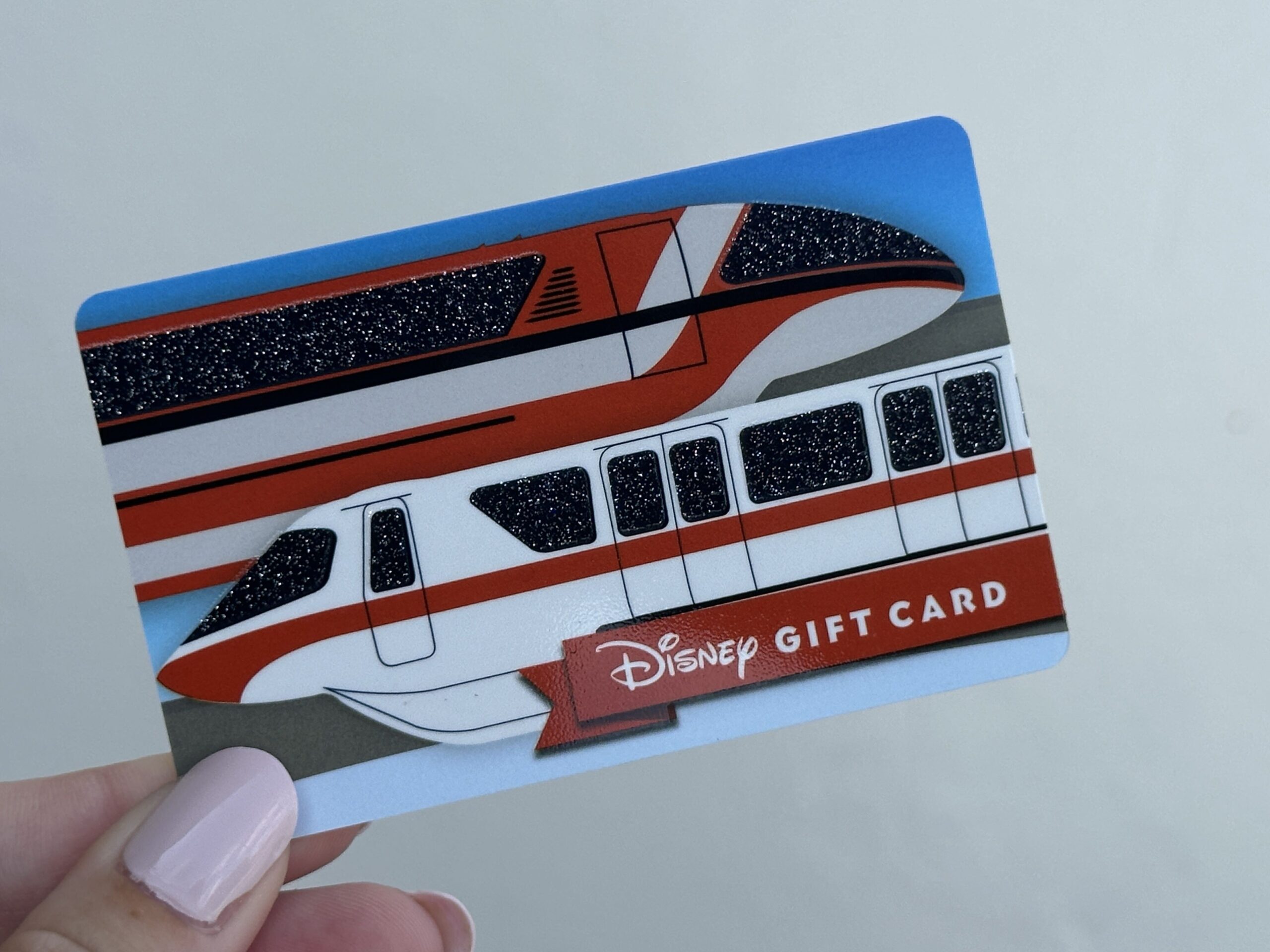 Sparkly Monorail Gift Card Design Arrives at Walt Disney World - WDW ...