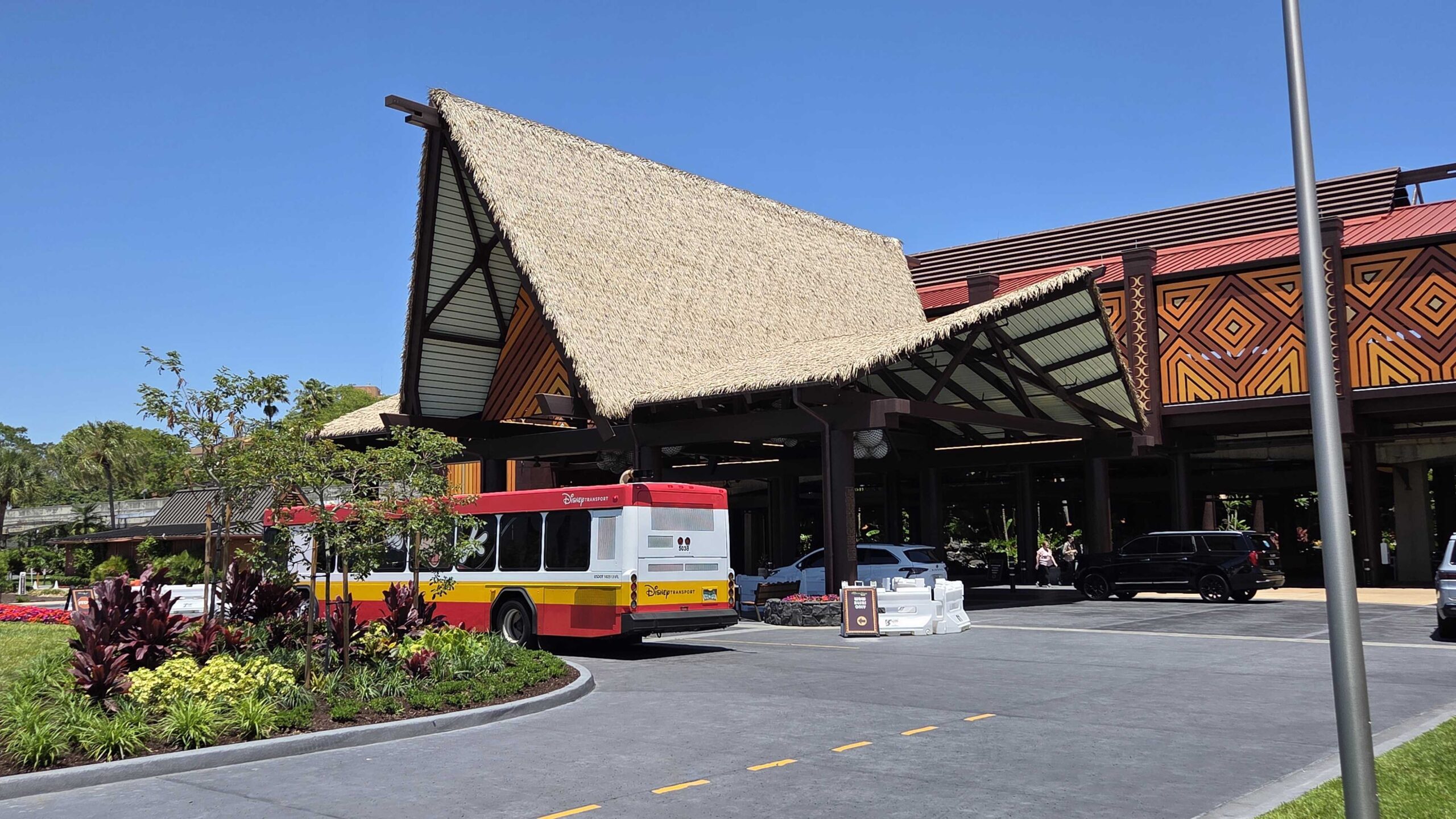 Bus Loop at Disney's Polynesian Village Resort Almost Complete - WDW ...