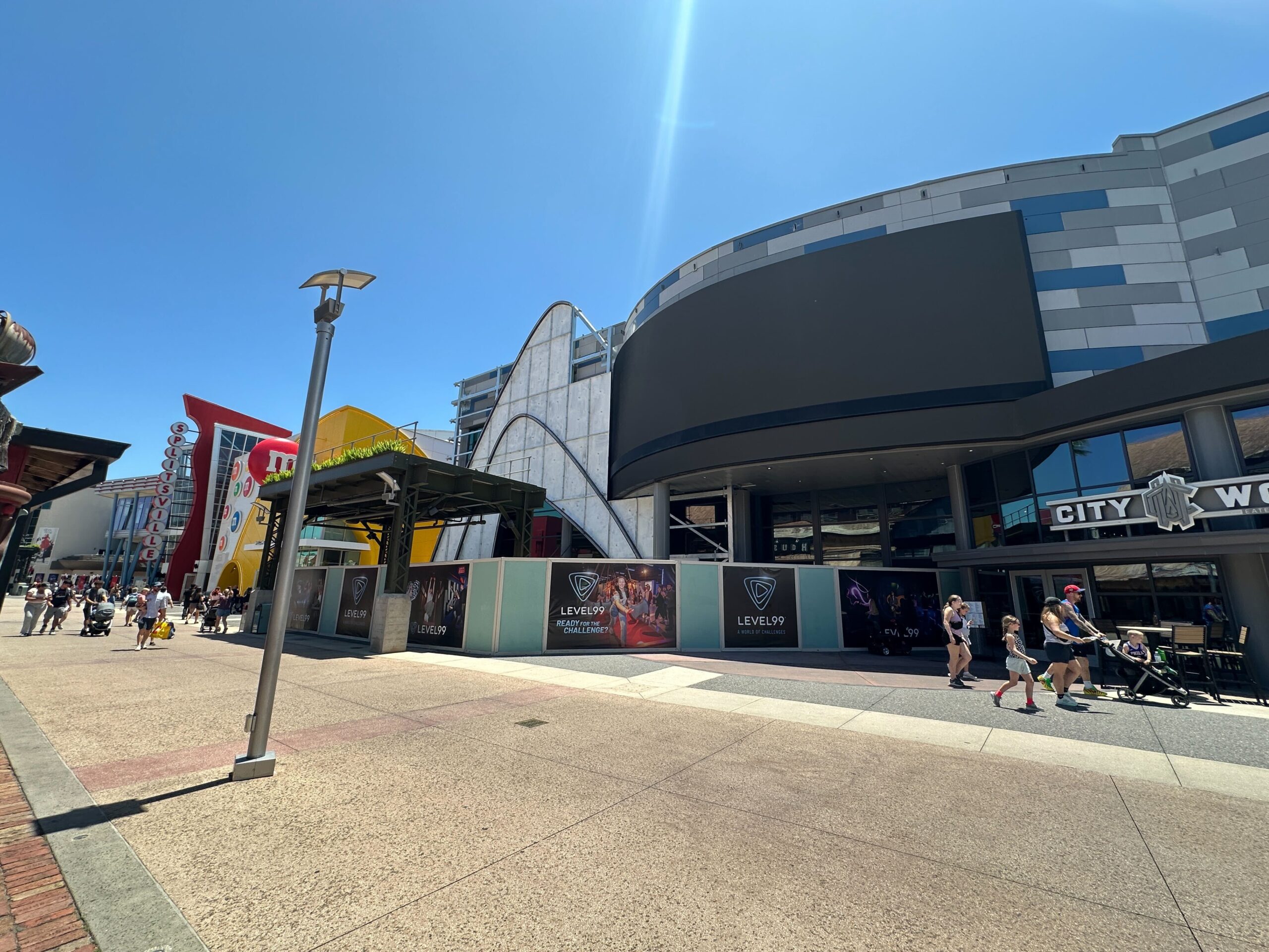 Level99 Exterior Decoration Takes Shape at Disney Springs - WDW News Today