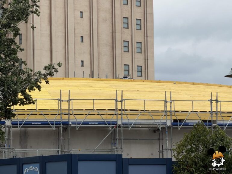 Roof and Façade Work Proceeding on Future ‘Up’ Attraction at Disney ...
