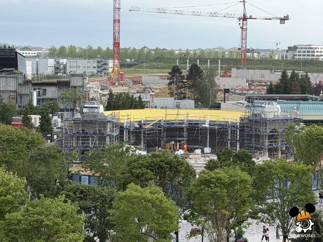 Roof and Façade Work Proceeding on Future 'Up' Attraction at Disney ...