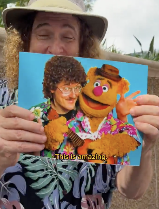 VIDEO: Weird Al Yankovic Reflects on Hanging Out With Fozzie Bear ...