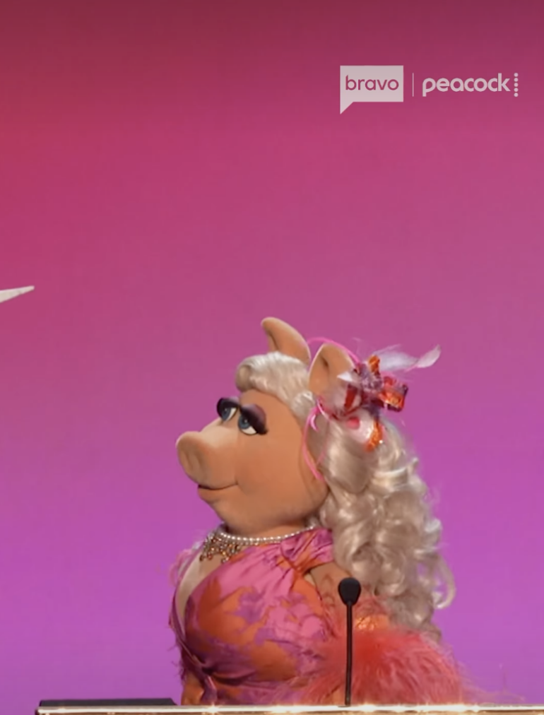 Miss Piggy Awarded at Las Culturistas Culture Awards - Disney by Mark