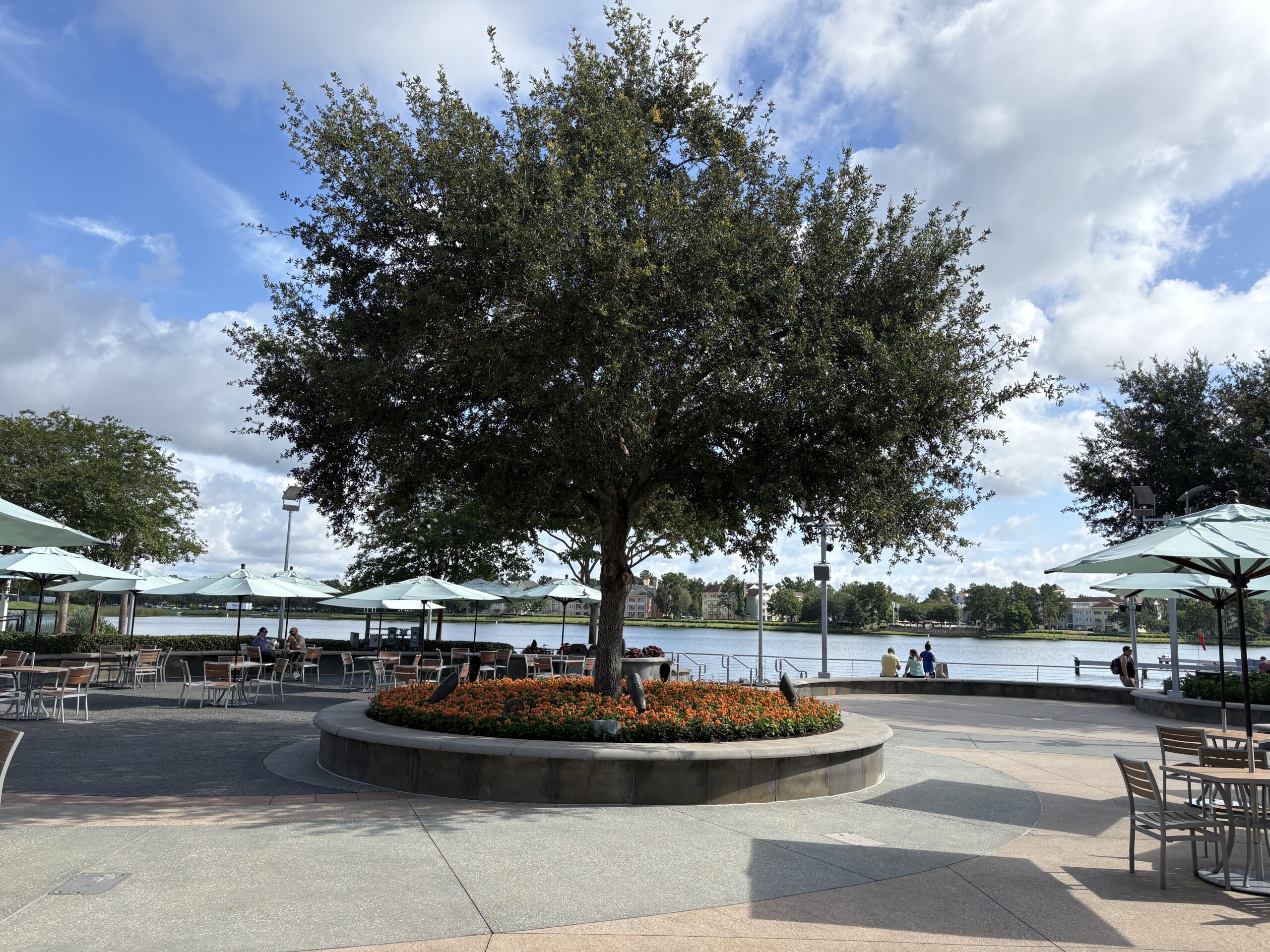 Shaded Tables and Seating Added to Former Disney Springs Food Truck ...