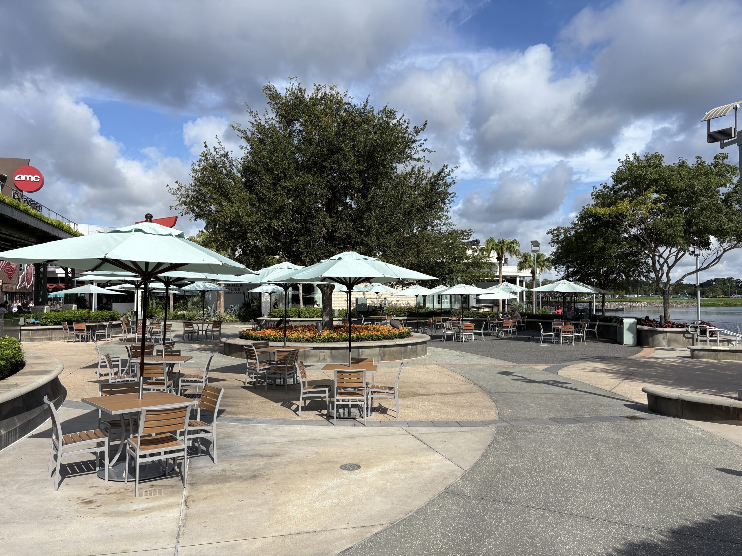 Shaded Tables and Seating Added to Former Disney Springs Food Truck ...