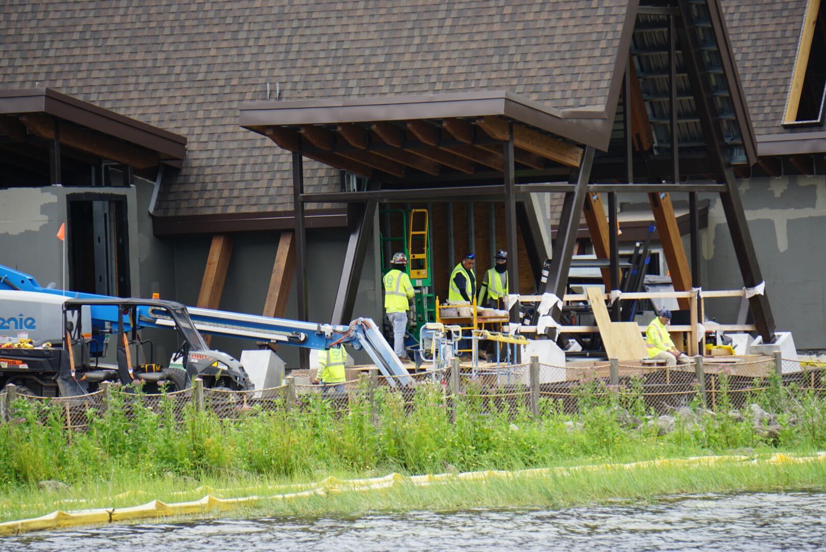 Disney Lakeshore Lodge Construction Progresses Across Waterfront ...