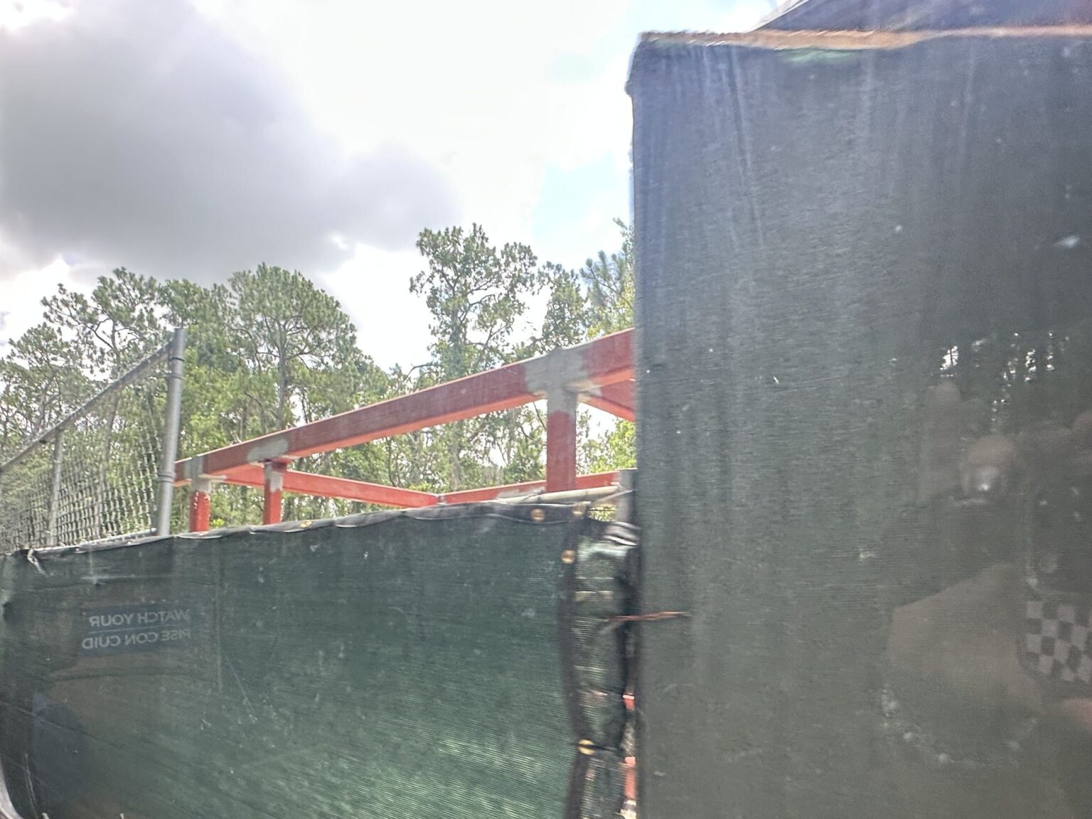 Steel Frame Takes Shape at the Security Gate of Disney’s Wilderness ...