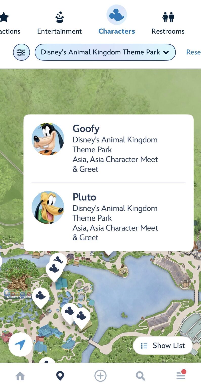 Pluto and Goofy Meet & Greets Move at Disney's Animal Kingdom - Disney ...