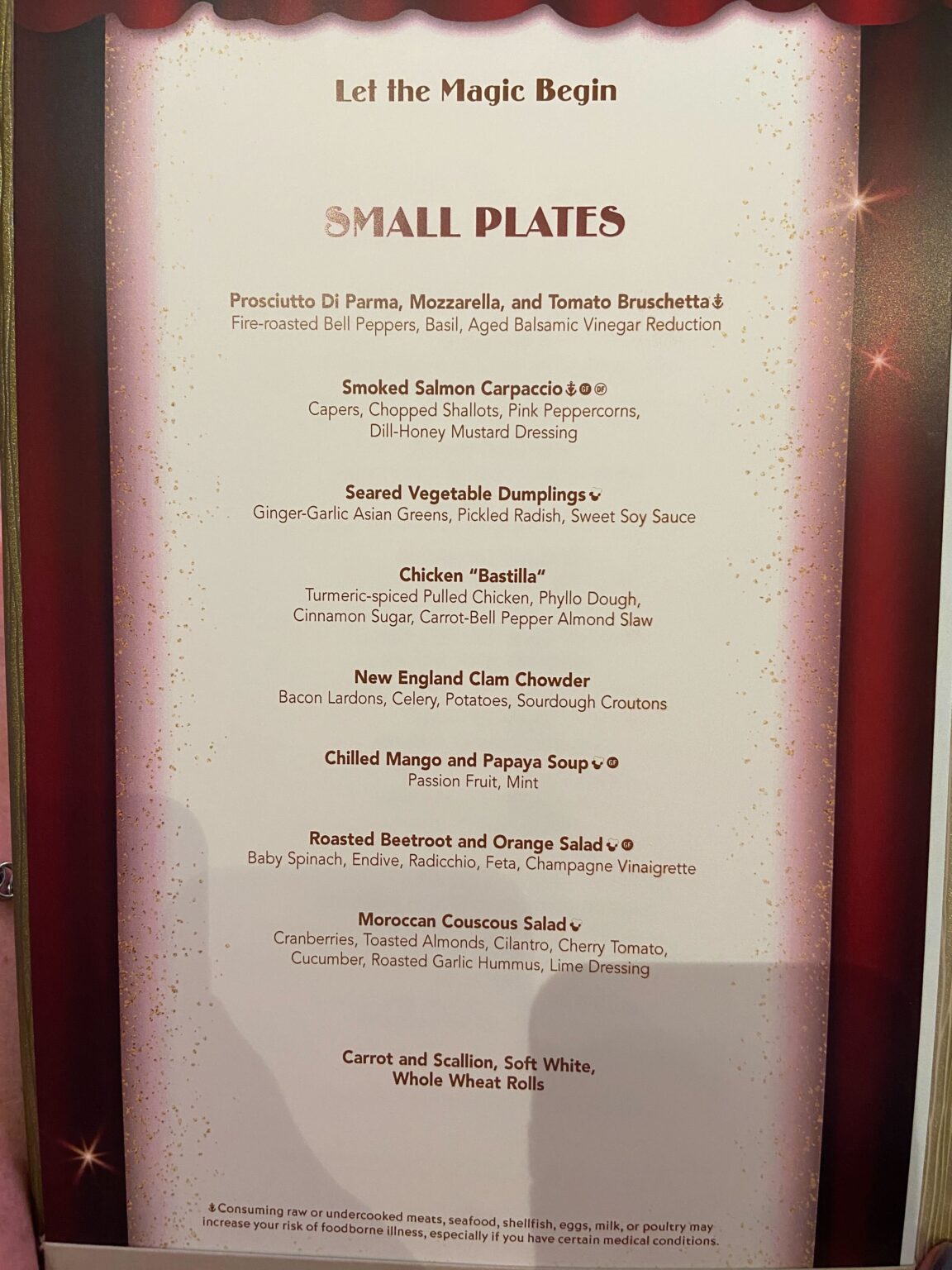 Disney Cruise Line Restaurants Remove Specialty Cocktail Menus - Disney ...