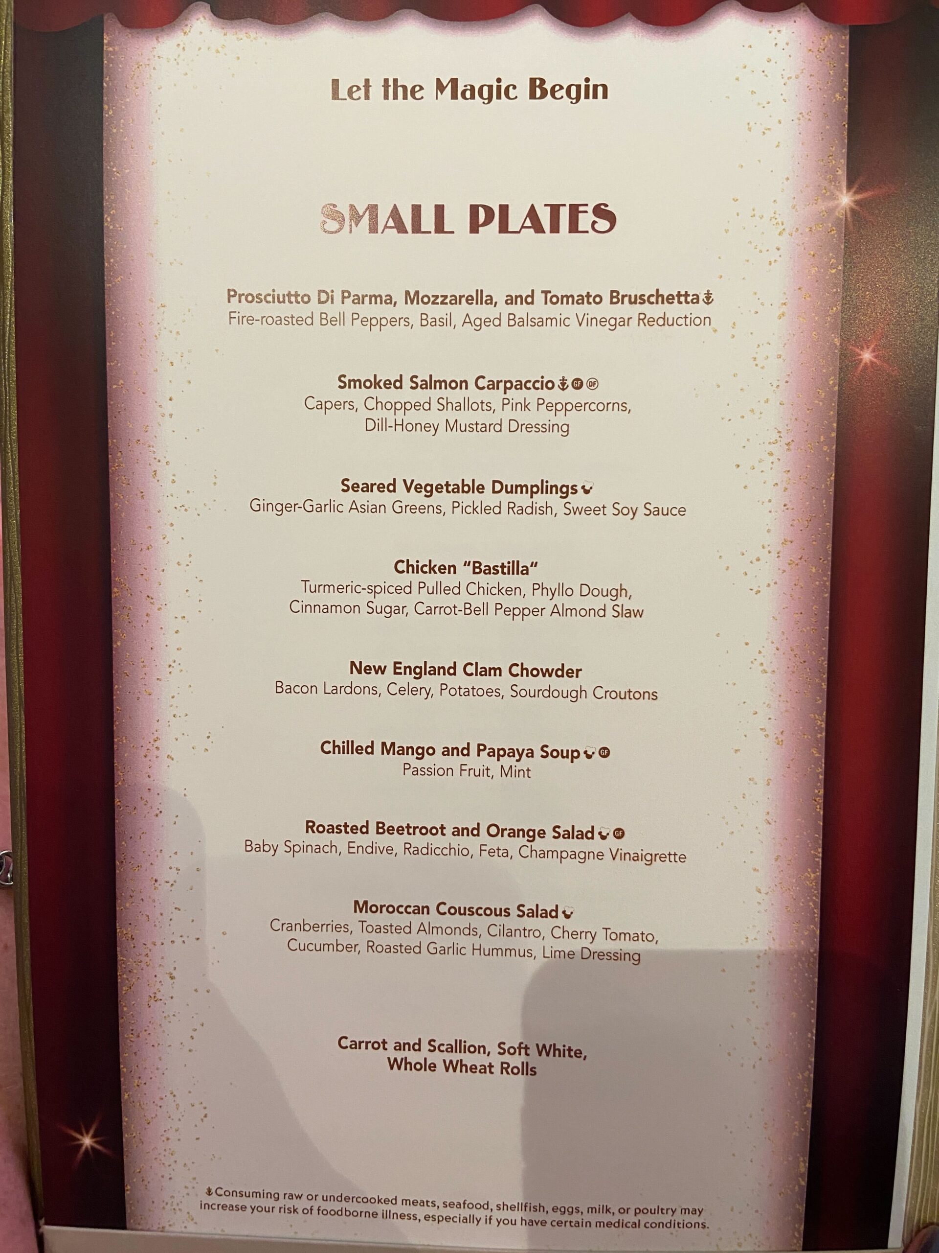 Disney Cruise Line Restaurants Remove Specialty Cocktail Menus - WDW ...