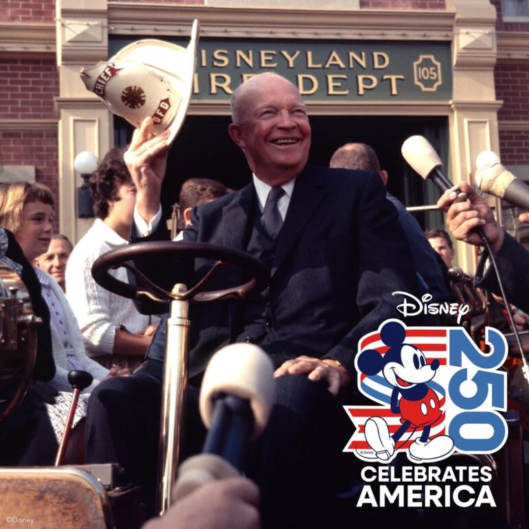 Disney Parks Shares Presidential Visit Photos for America’s 250th ...