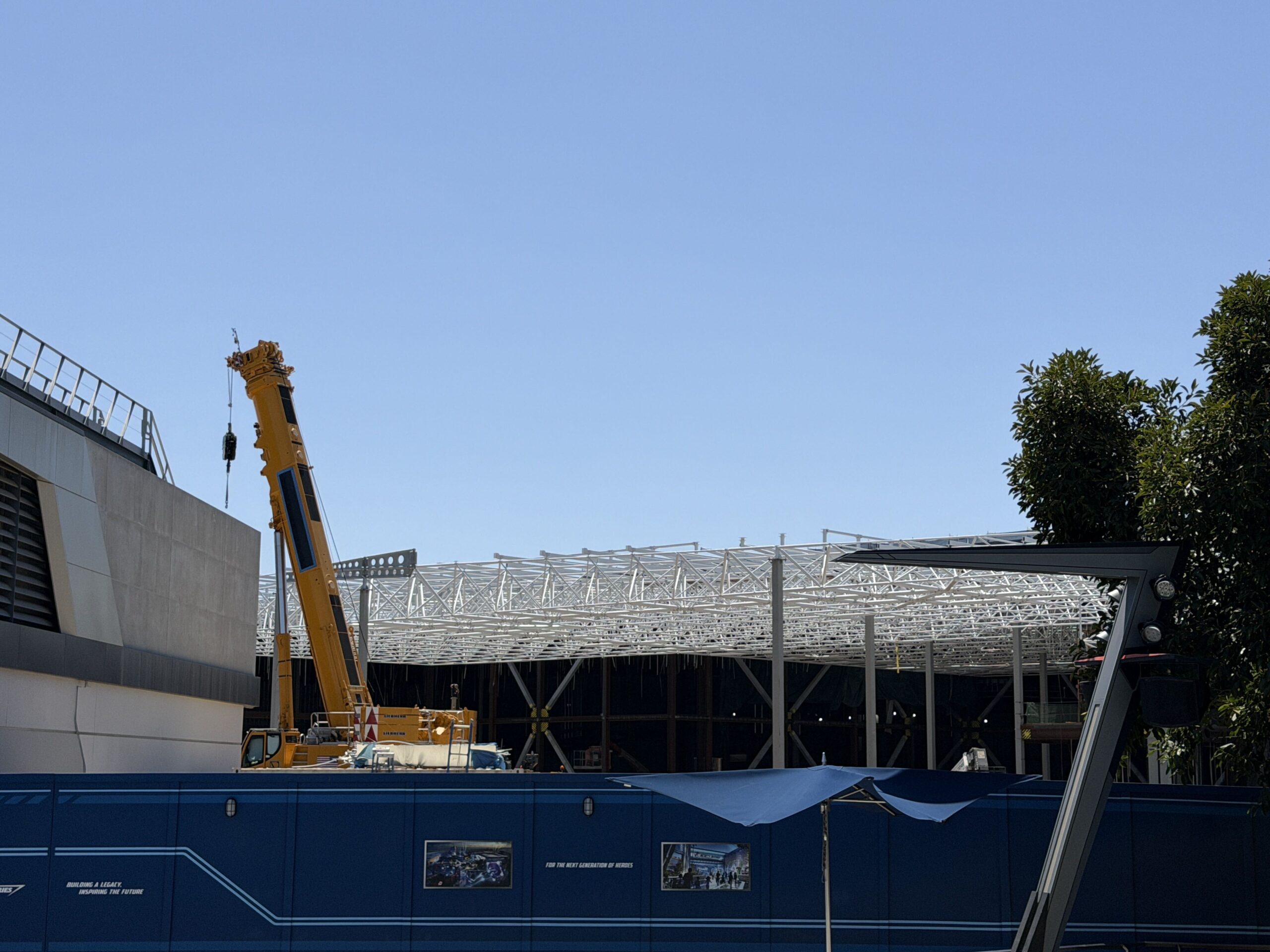 Weathered Avengers Campus Bathroom Facade Revealed at Disney California ...