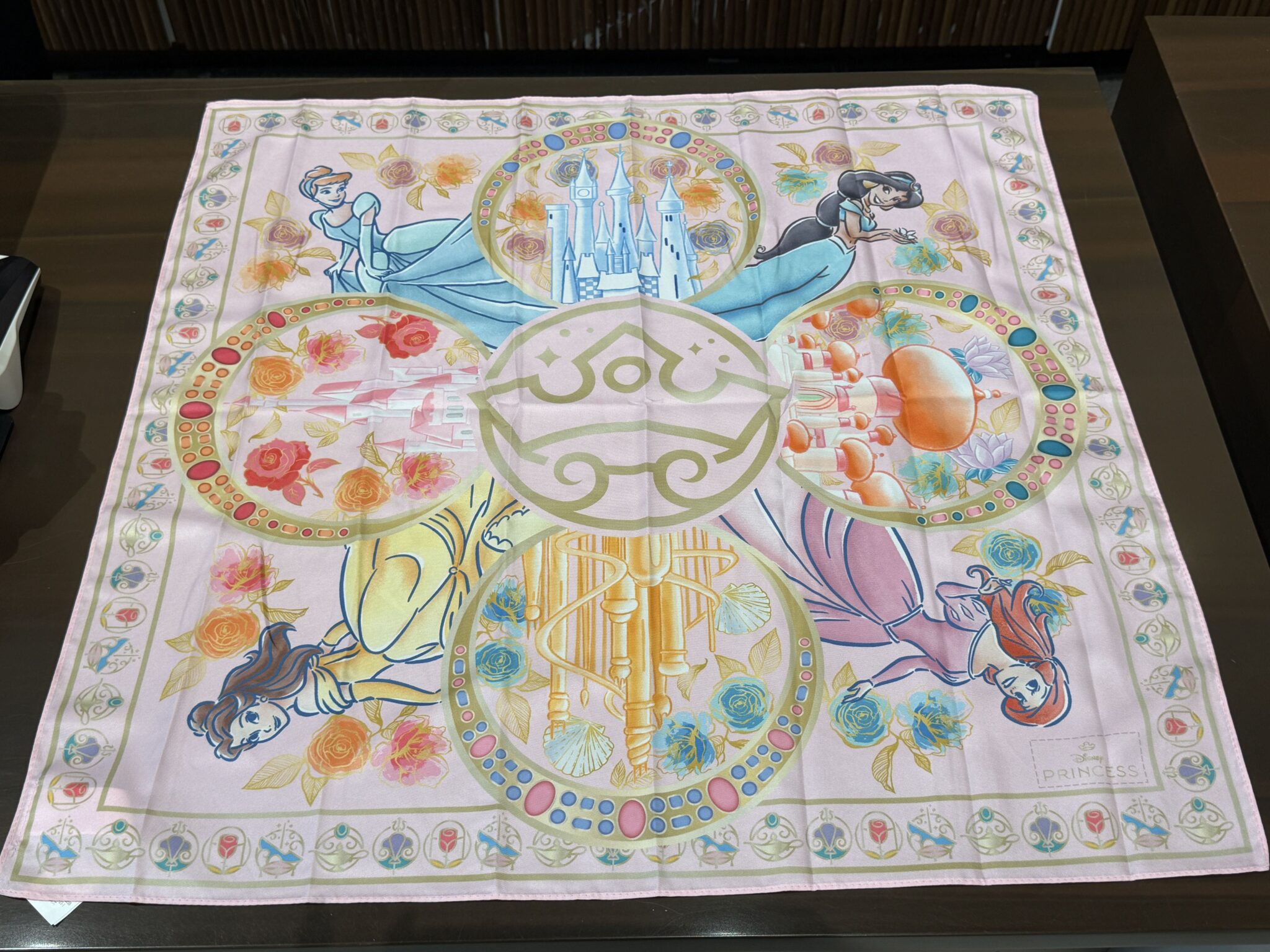 Disney Princess Silk Scarf Now Available at the Disneyland Resort ...
