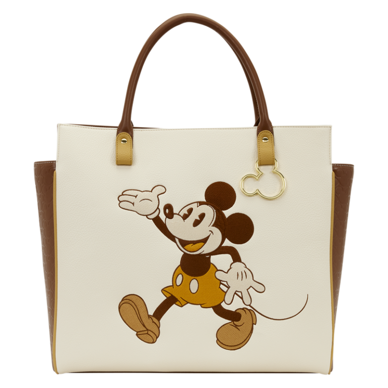 Loungefly Releases Web Exclusive Gold Classic Mickey Crossbody Bag ...