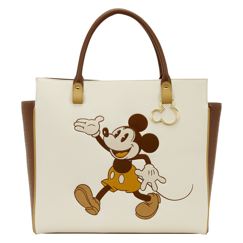 Loungefly Releases Web Exclusive Gold Classic Mickey Crossbody Bag ...