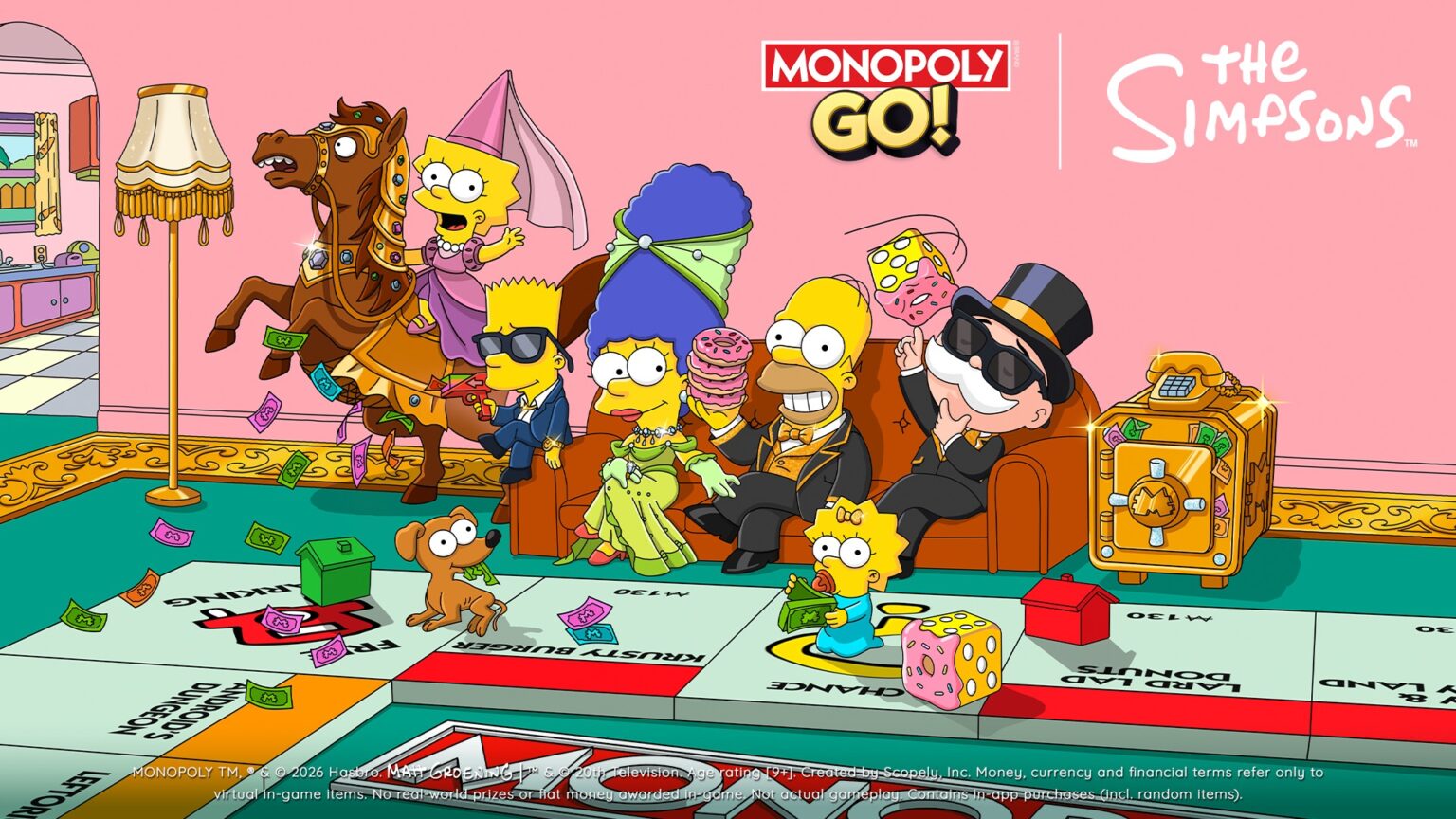 ‘The Simpsons’ Coming to Monopoly Go Mobile Game - Disney by Mark