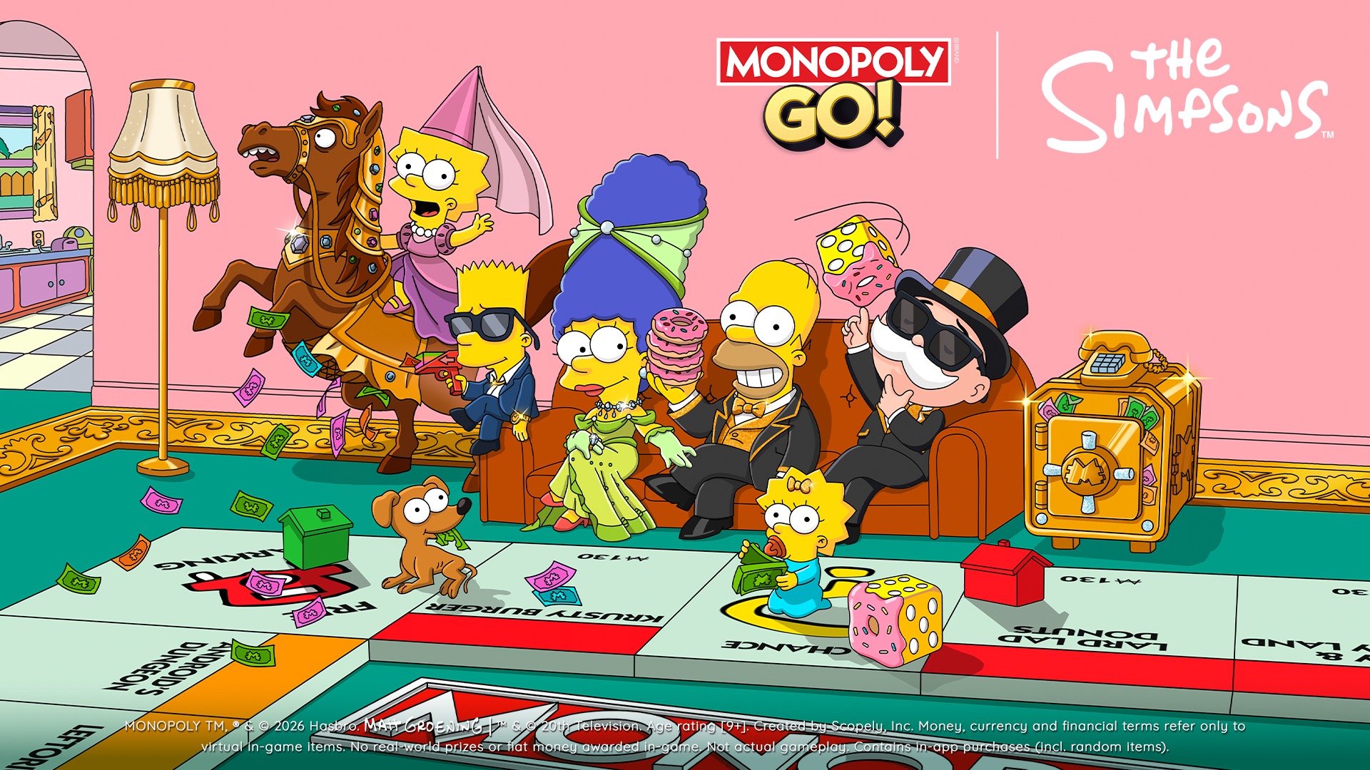 'The Simpsons' Coming to Monopoly Go Mobile Game - WDW News Today
